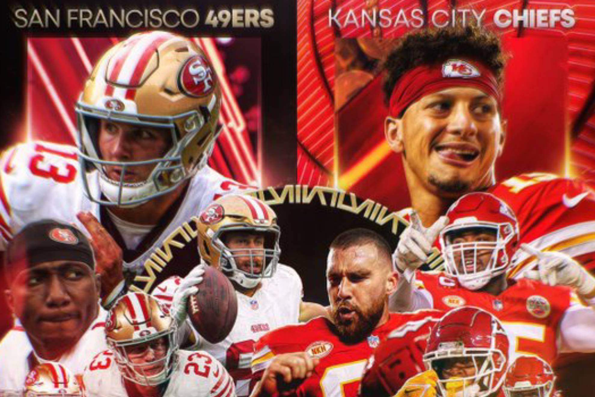 La Super Bowl la jugarán los San Francisco 49ers contra los Kansas City Chiefs de Mahomes, Kelce ...