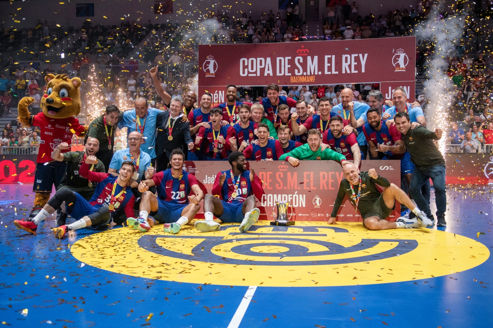 El Barça gana su vigésima octava Copa del Rey ante el Torrelavega tras ...