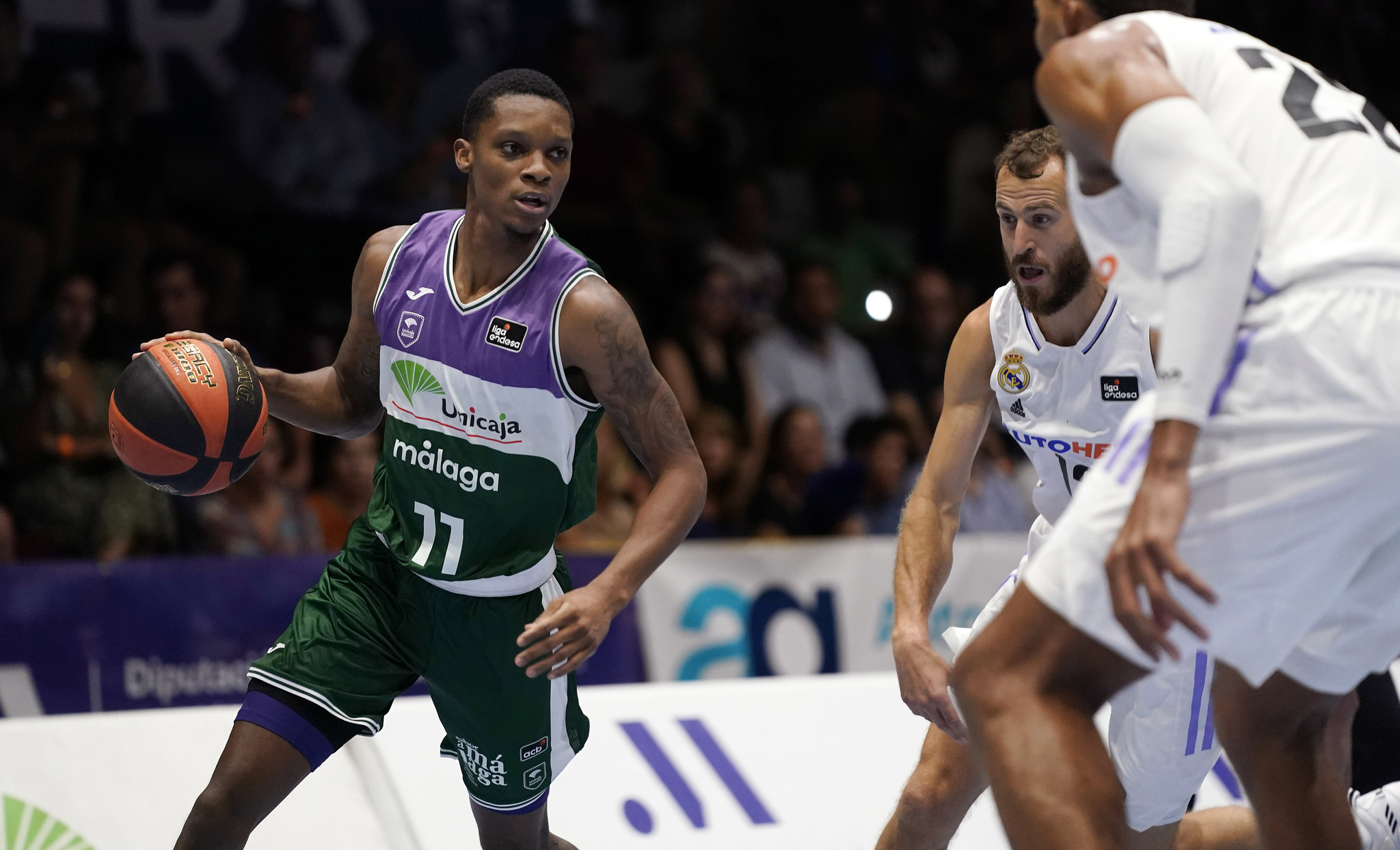 Primer recital de Musa con el Madrid para batir al Unicaja