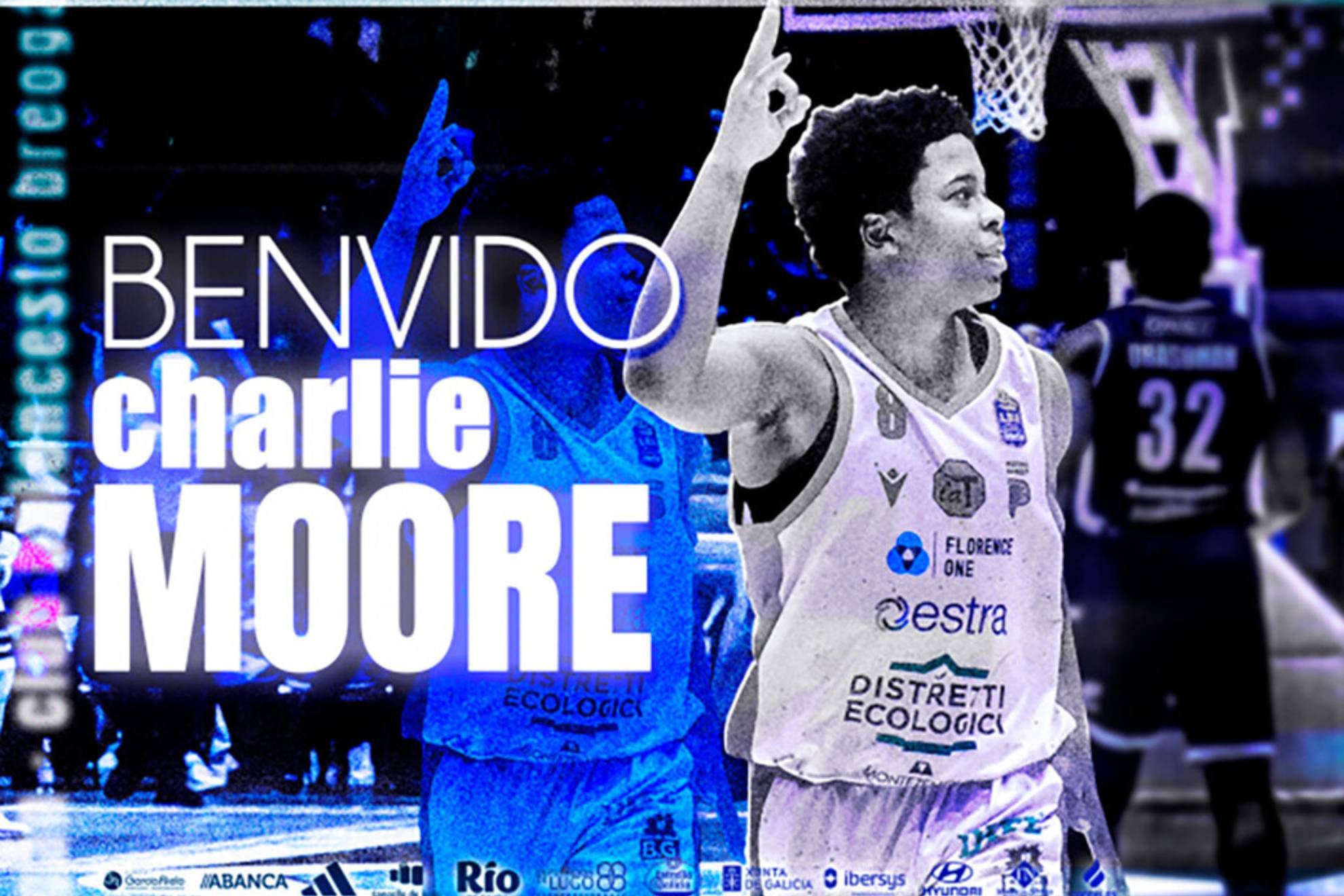 Charlie Moore, primer refuerzo del Breogán para la próxima temporada