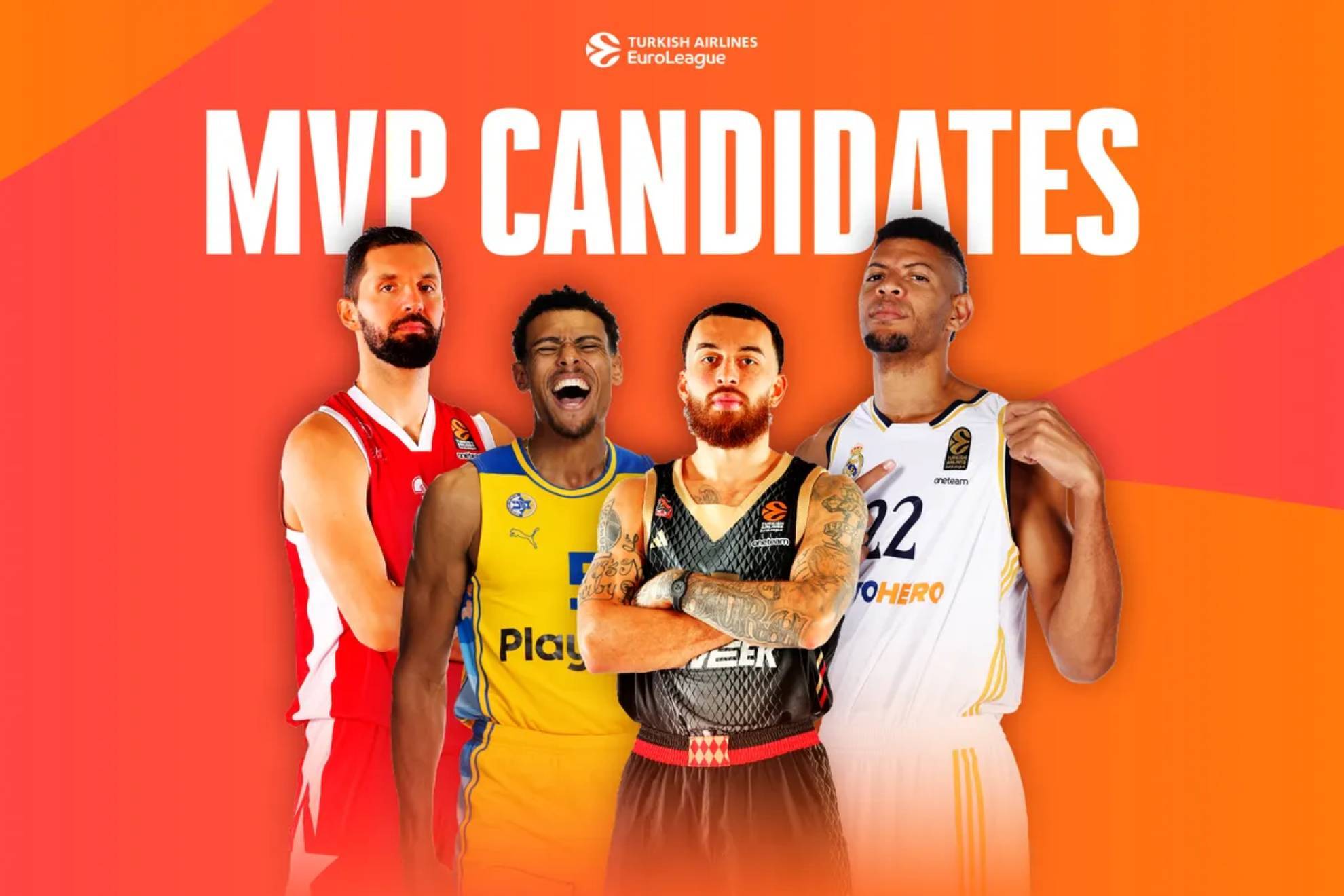 Las estrellas que aspiran a coronarse MVP de la Euroliga