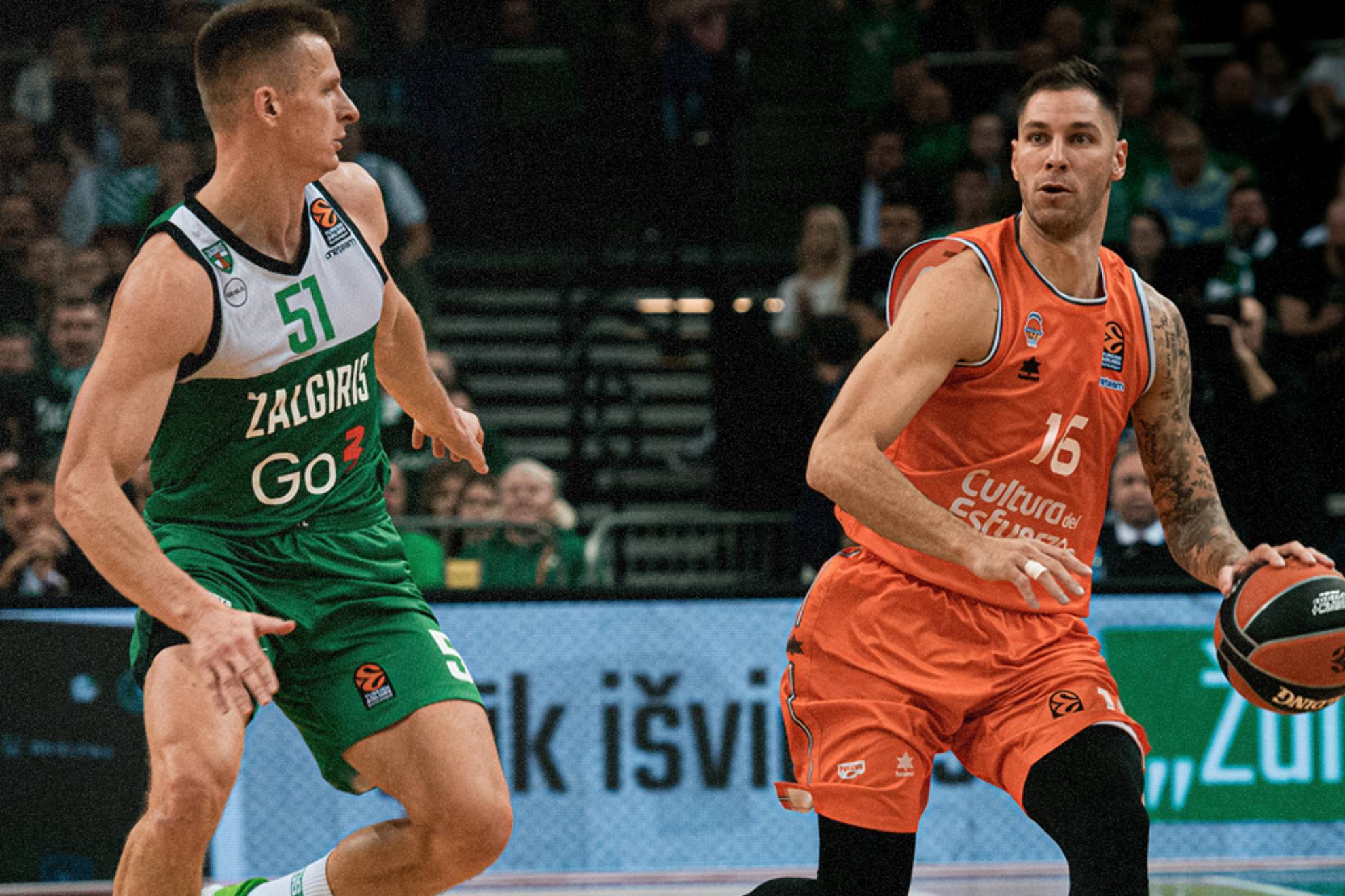 El Valencia da una exhibición en Kaunas y aplasta al Zalgiris