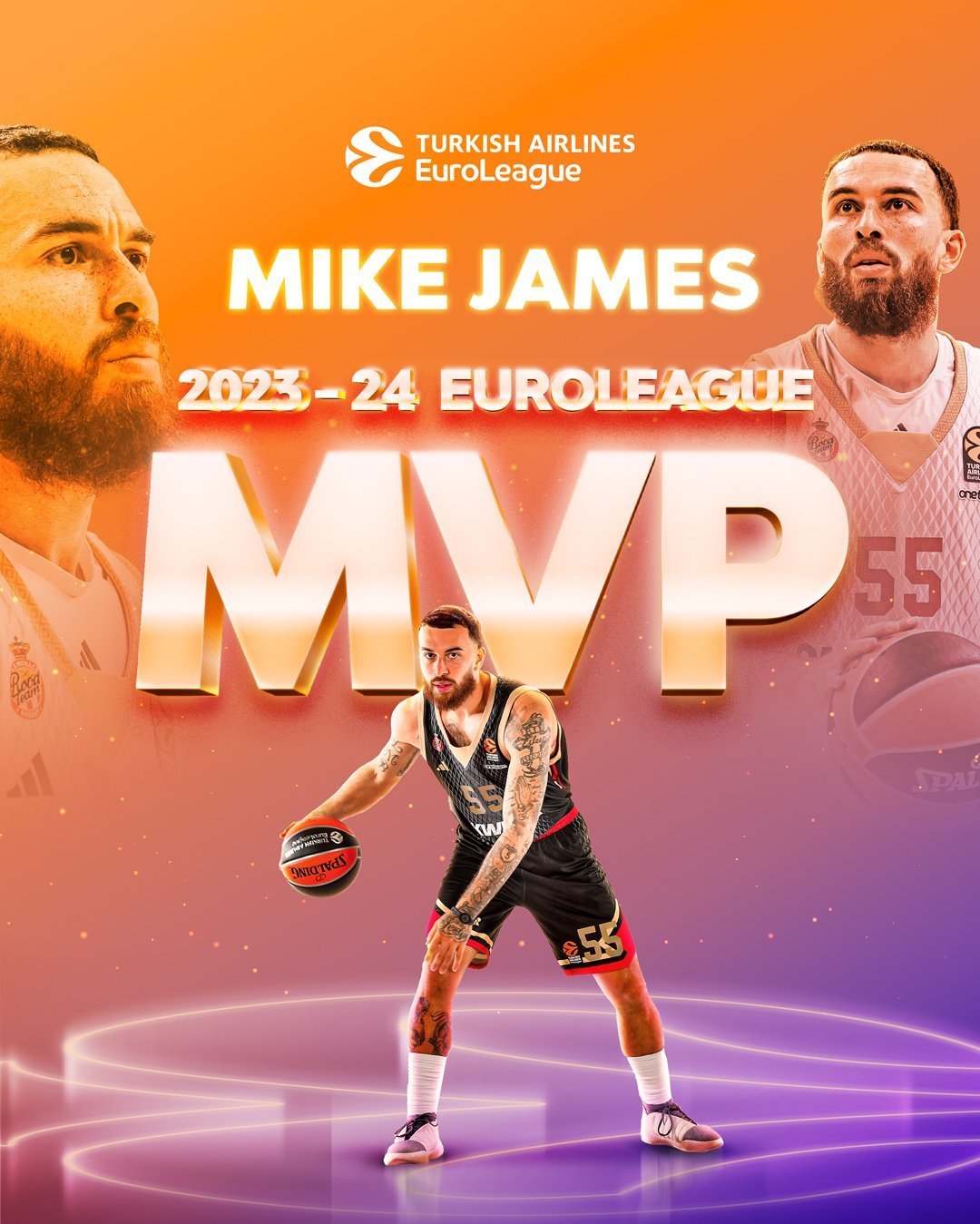 Mike James completa su Euroliga histórica con el MVP