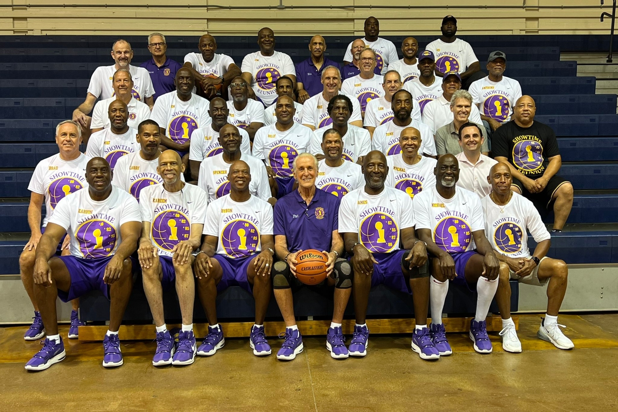 Los Lakers del 'Showtime', juntos... 30 años después