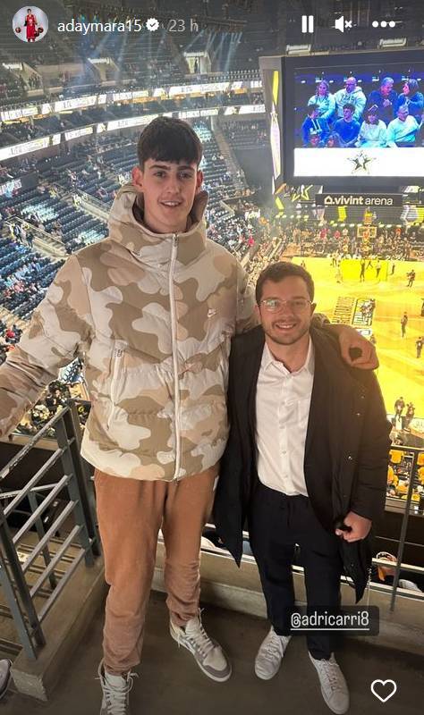 La NBA escrutó al español Aday Mara (2,21) durante el All Star y lo comparan con un "alien": "El ...