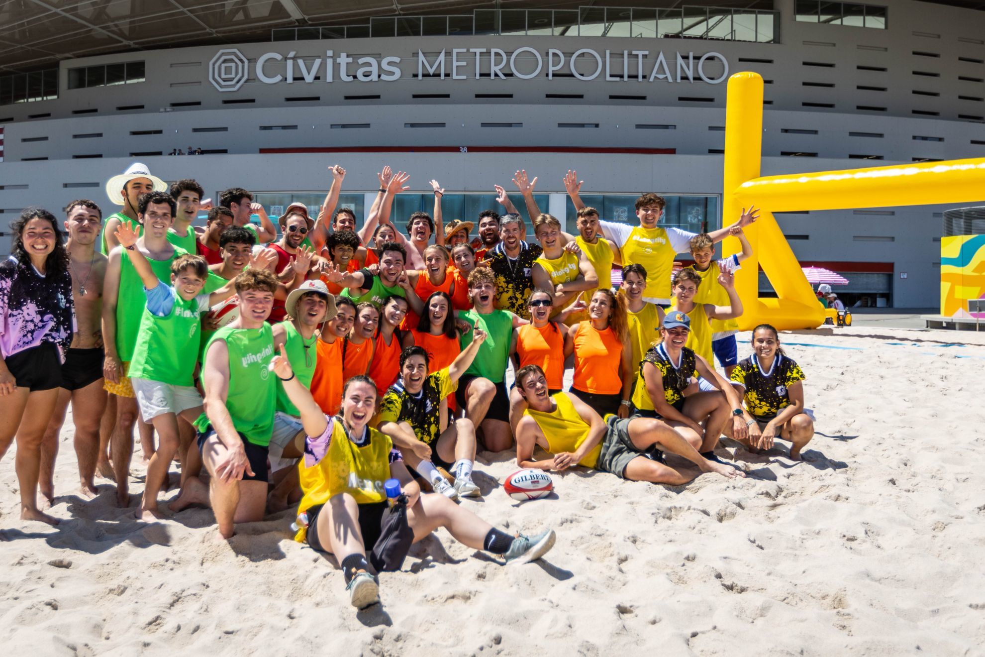 PGR ONG presentó el T1 Rugby durante las HSBC Sevens Finals de Madrid