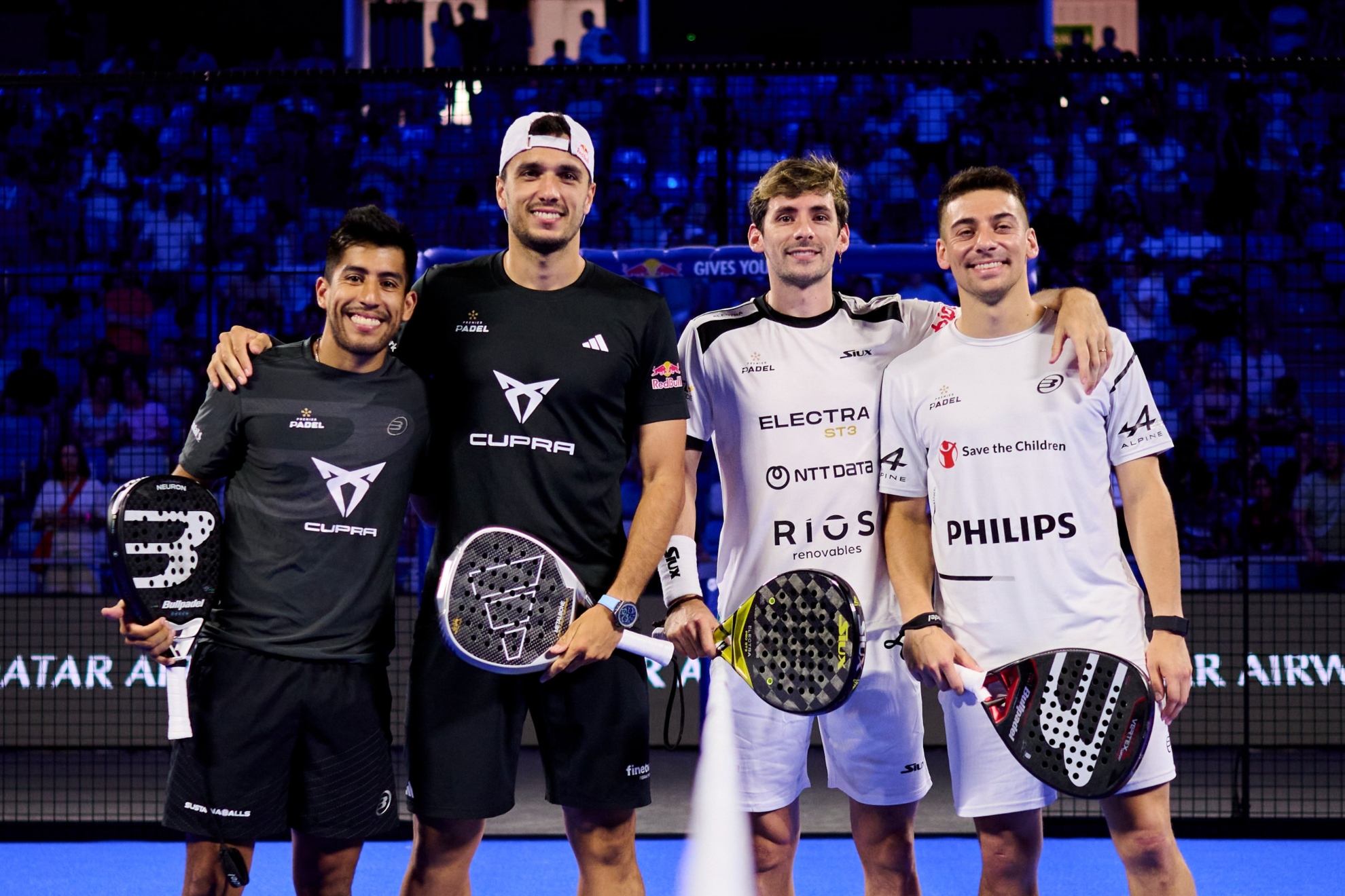 Galán y Chingotto barren a los Superpibes para llegar a su novena final ...