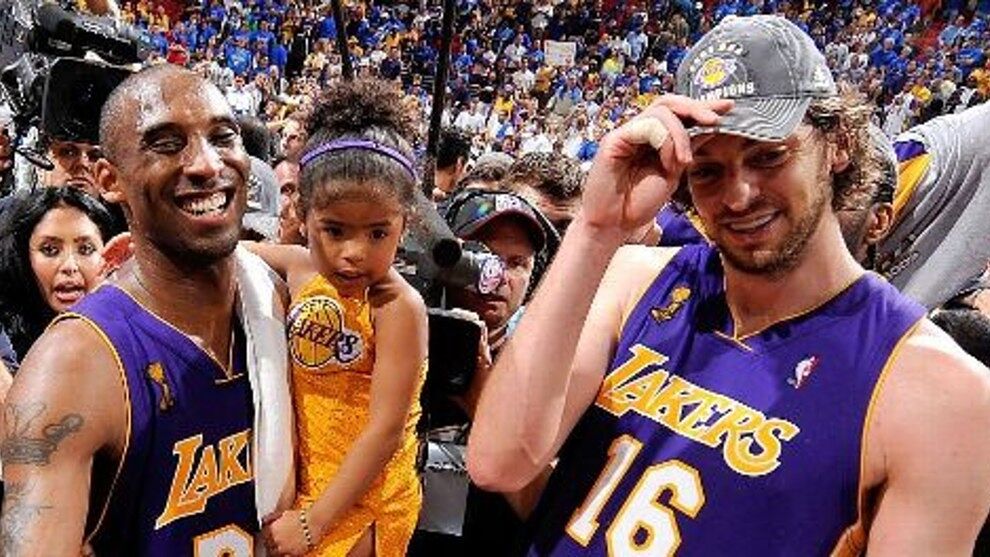 El mensaje más emotivo de Pau a Kobe: "Te echo de menos, hermano" | Marca