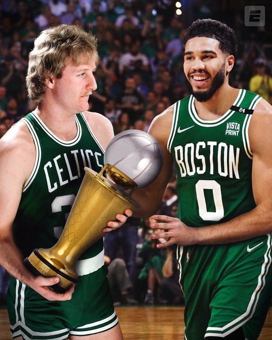 Jayson Tatum, el nuevo Larry Bird: es el MVP de los Celtics