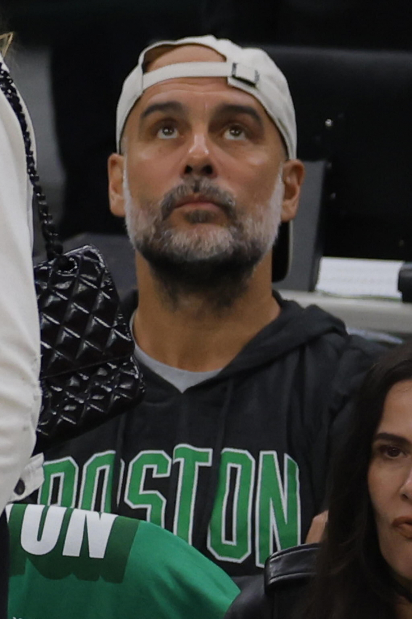 Pep Guardiola, un 'fan' más de los Celtics en la final