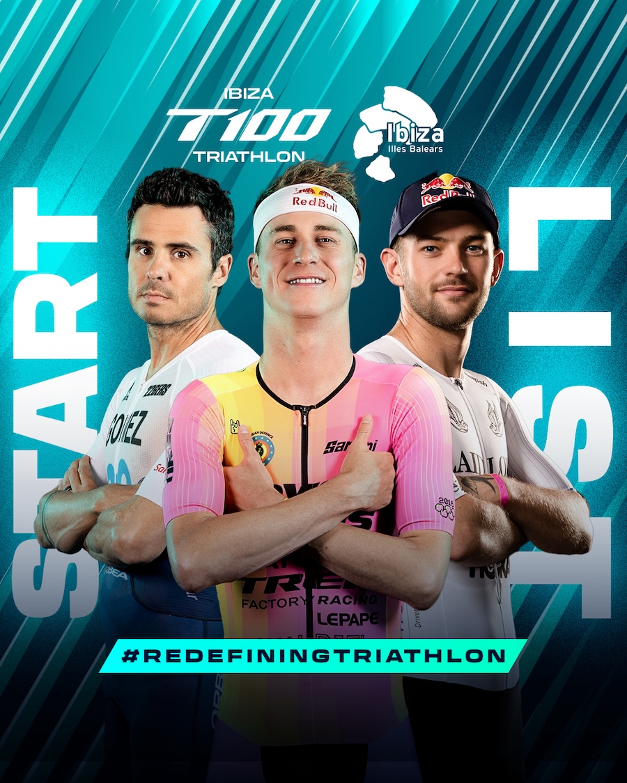 Javi Gómez Noya y Alistair Brownlee frente a frente, de nuevo, en el Ibiza T100