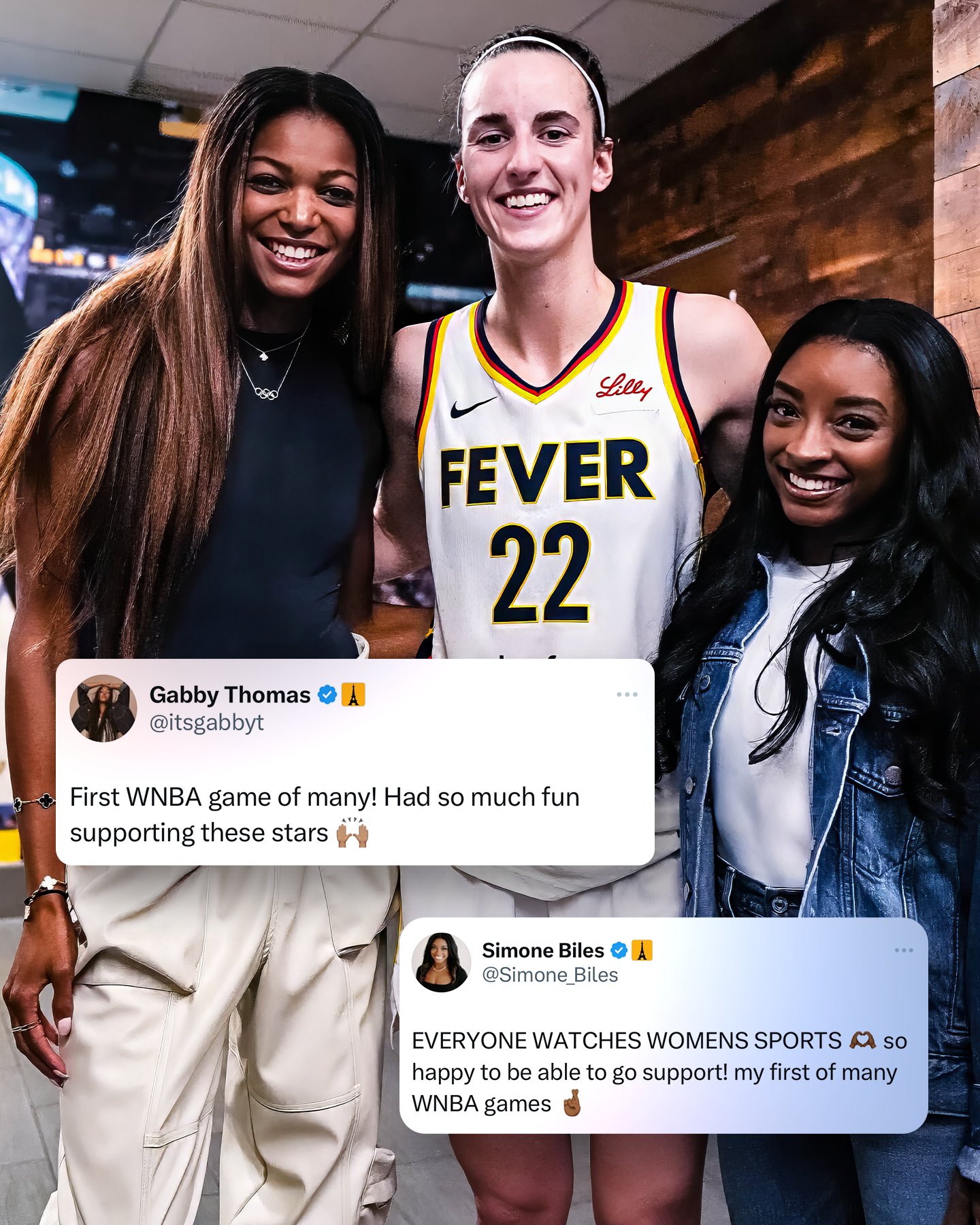 Caitlin Clark bate un récord de triples de la WNBA y lo celebra con ...