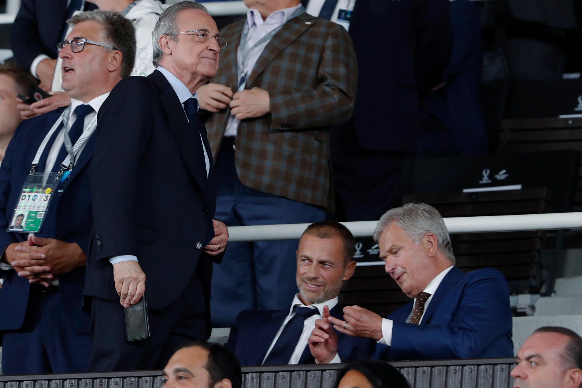 Frialdad en el encuentro entre Ceferin y Florentino Pérez