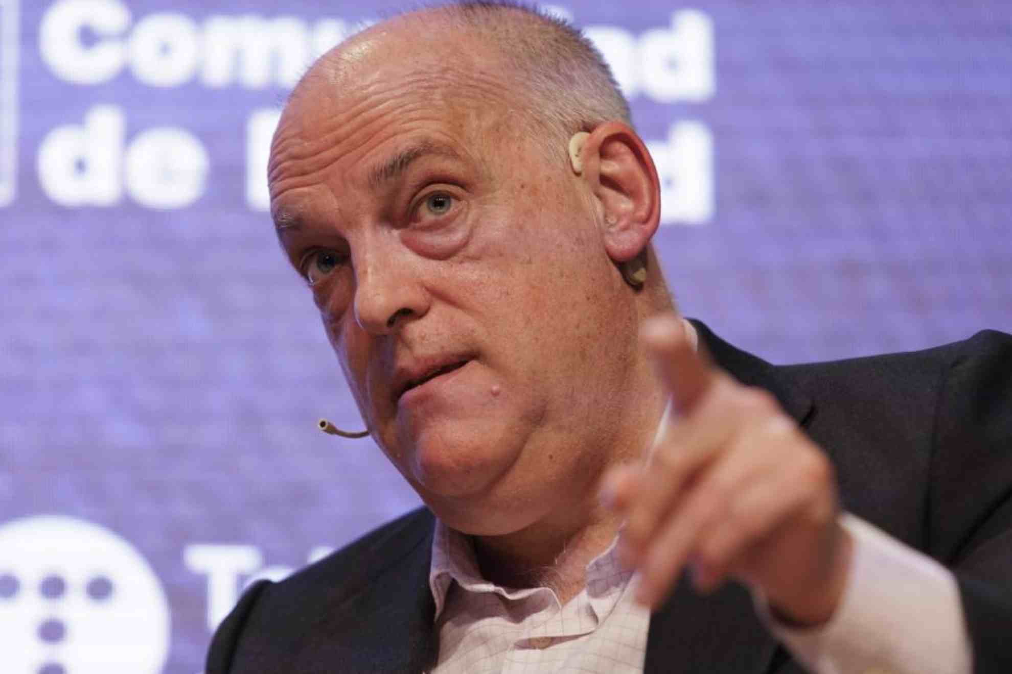 Tebas: "Lo que Mbappé cobraba en el PSG estaba fuera de mercado, lo que cobre en el Madrid será ...