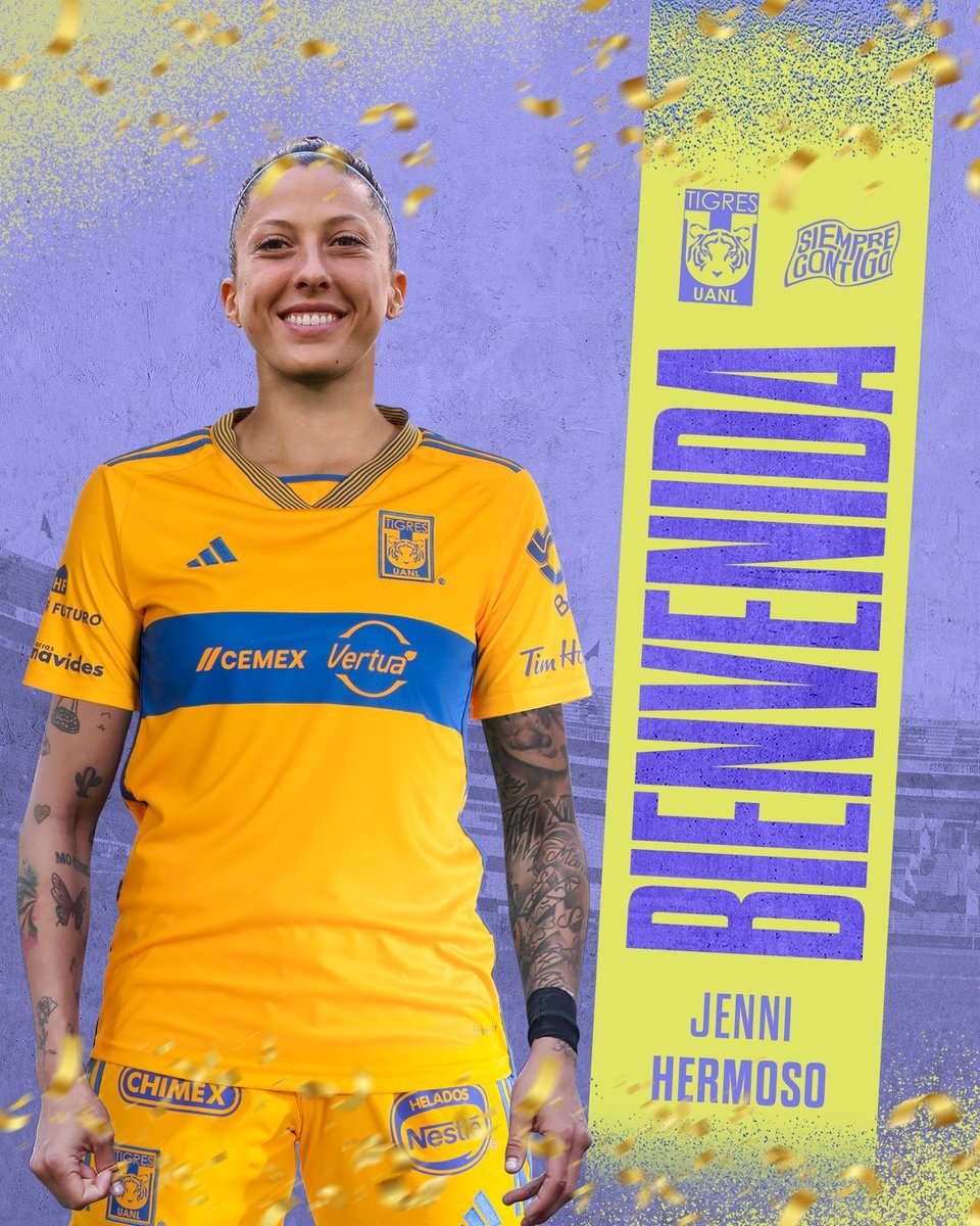 Jenni Hermoso anuncia su fichaje por Tigres 12 horas antes de declarar