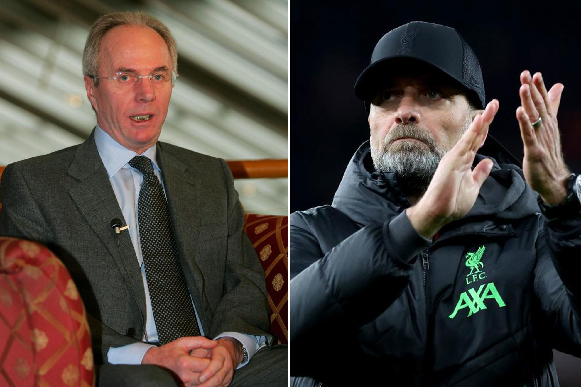 Eriksson cumplirá su sueño: dirigirá al Liverpool en un partido de leyendas