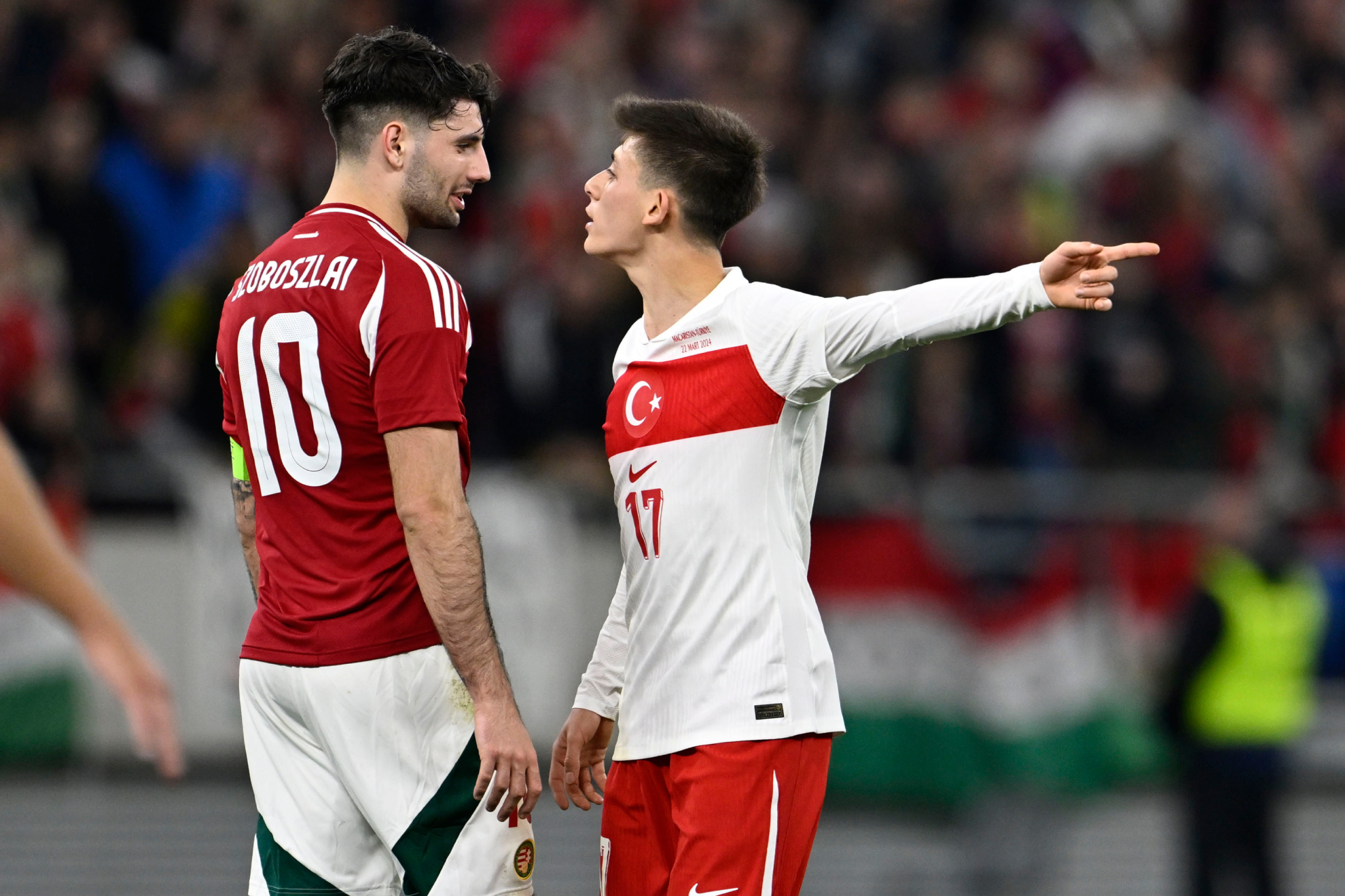 Buenos minutos de Arda Guler en la derrota de Turquía ante Hungría