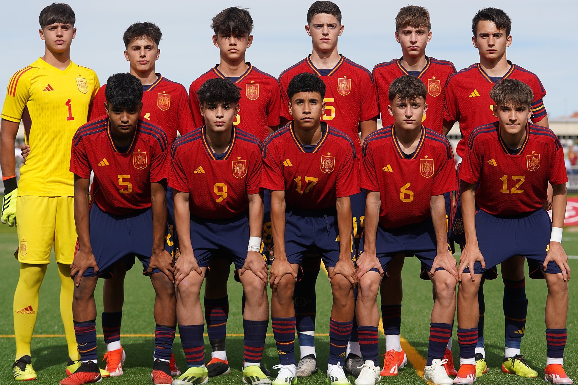 España estrena la selección sub 14 con una goleada ante Turquía
