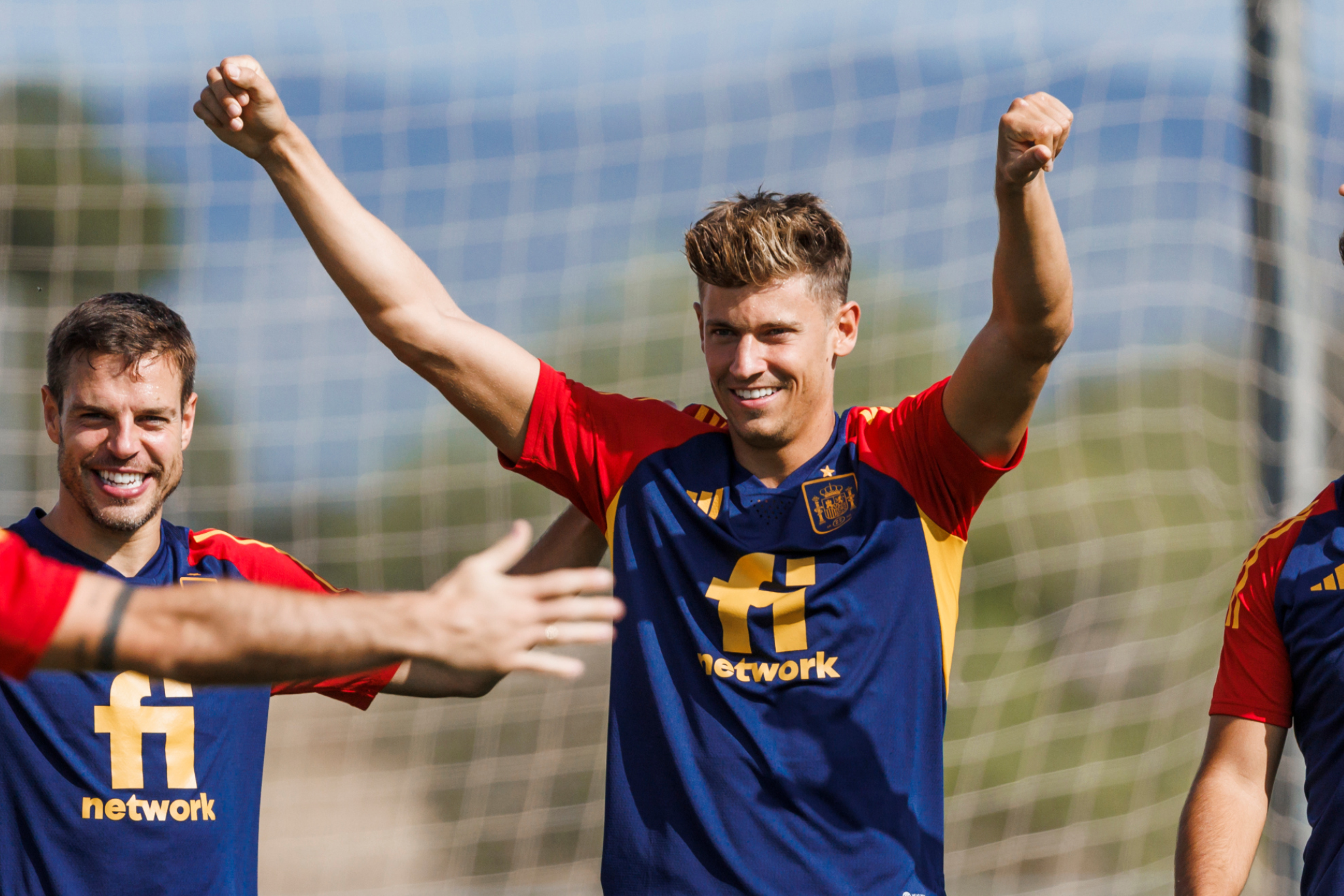 Marcos Llorente vuela hacia la Euro