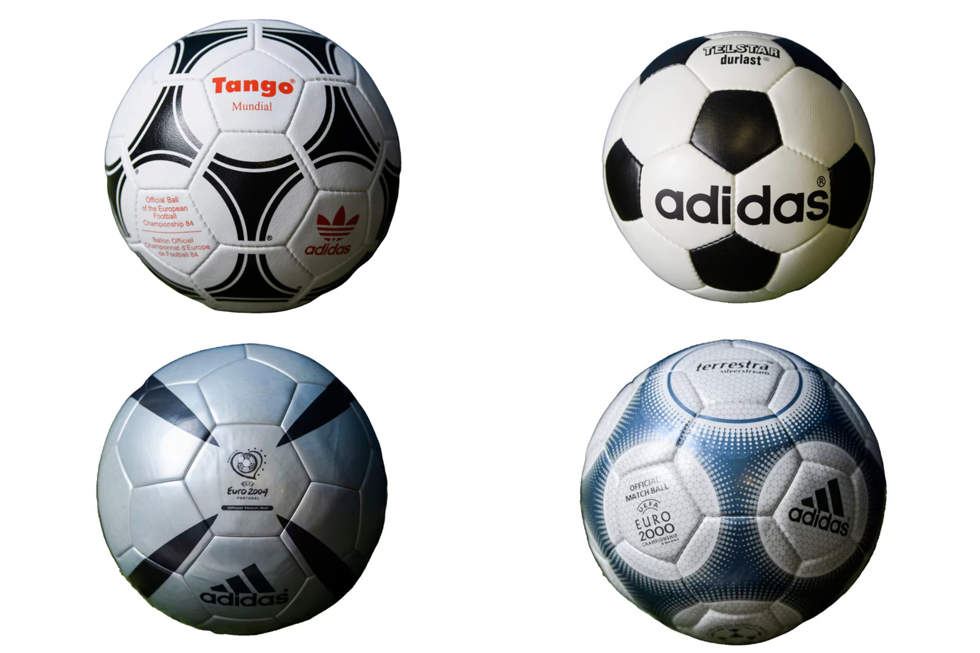 Los balones más míticos de la historia de la Eurocopa: Tango, Roteiro ...