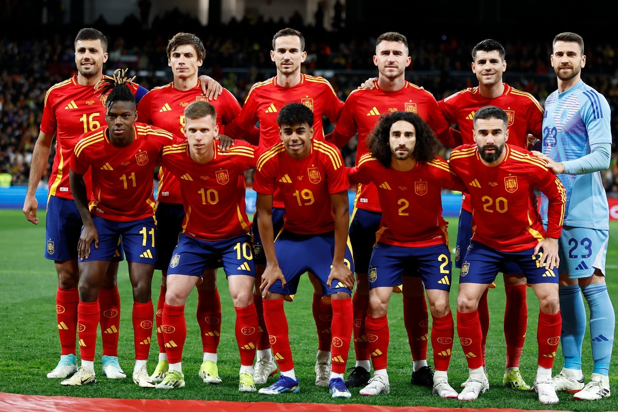 Quiénes son los capitanes de la selección española en la Eurocopa 2024