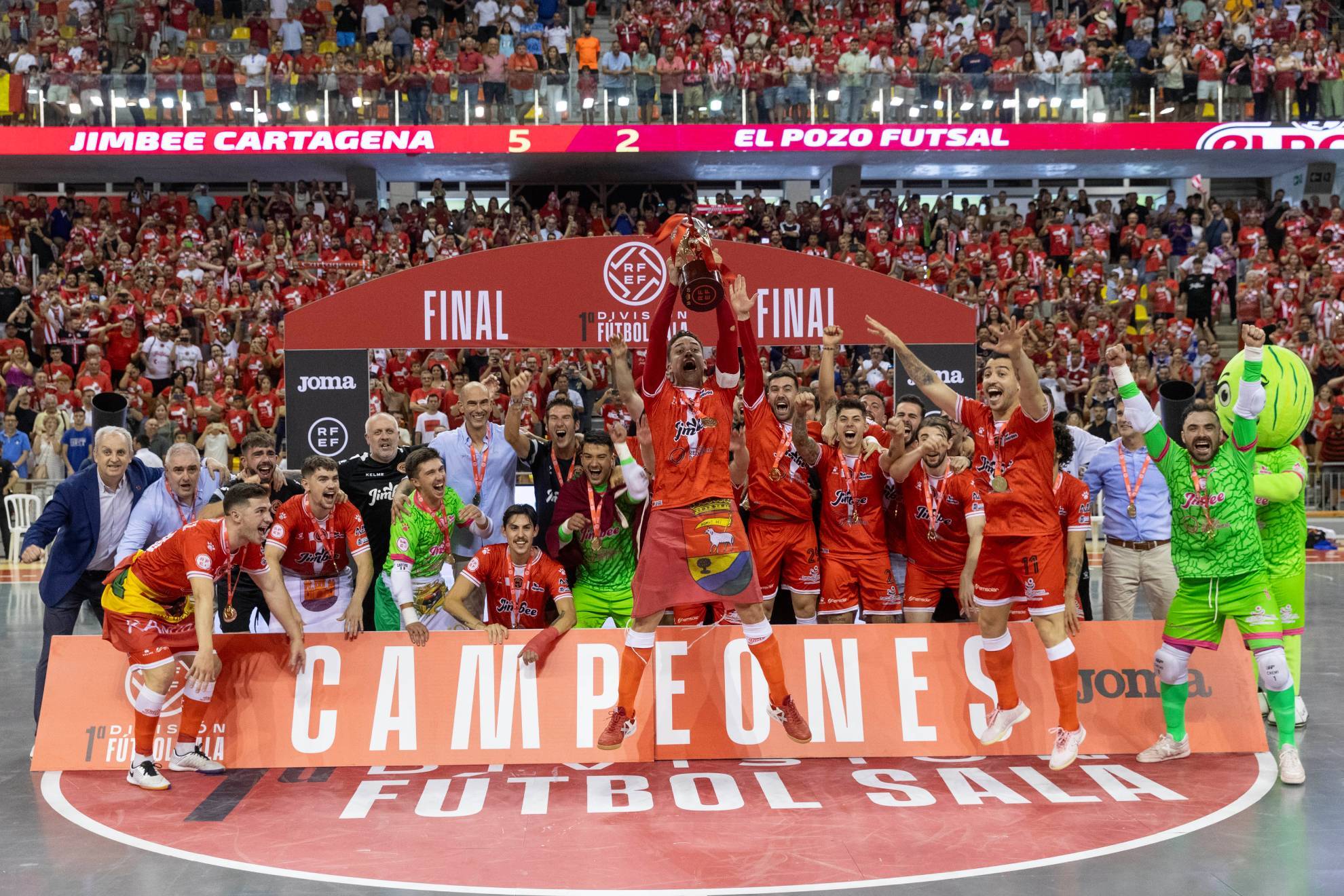 Jimbee Cartagena se proclama campeón de liga por primera vez en su ...