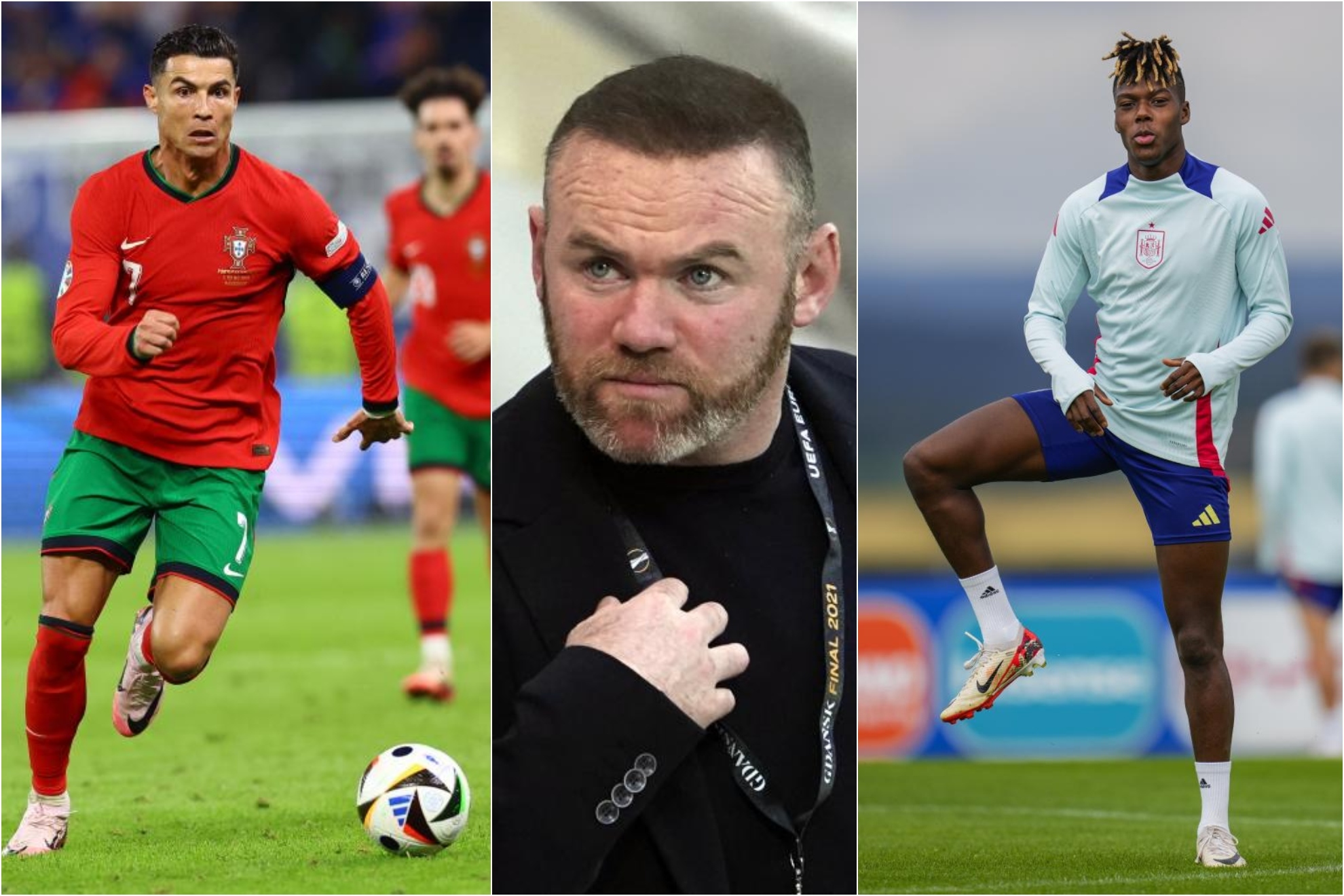 Rooney: "Nico Williams me recuerda a Cristiano Ronaldo cuando era joven"