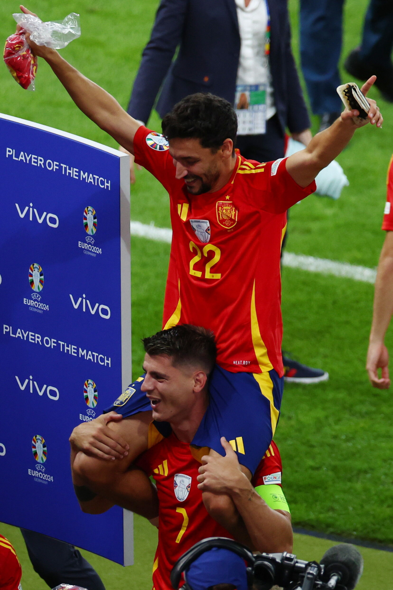Lo que no viste de la final de la Eurocopa: el pulso real entre Felipe ...