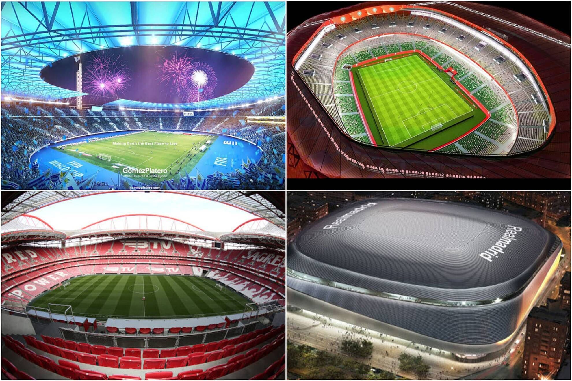 ¡Estos son los estadios que podrían ser sedes del Mundial 2030!