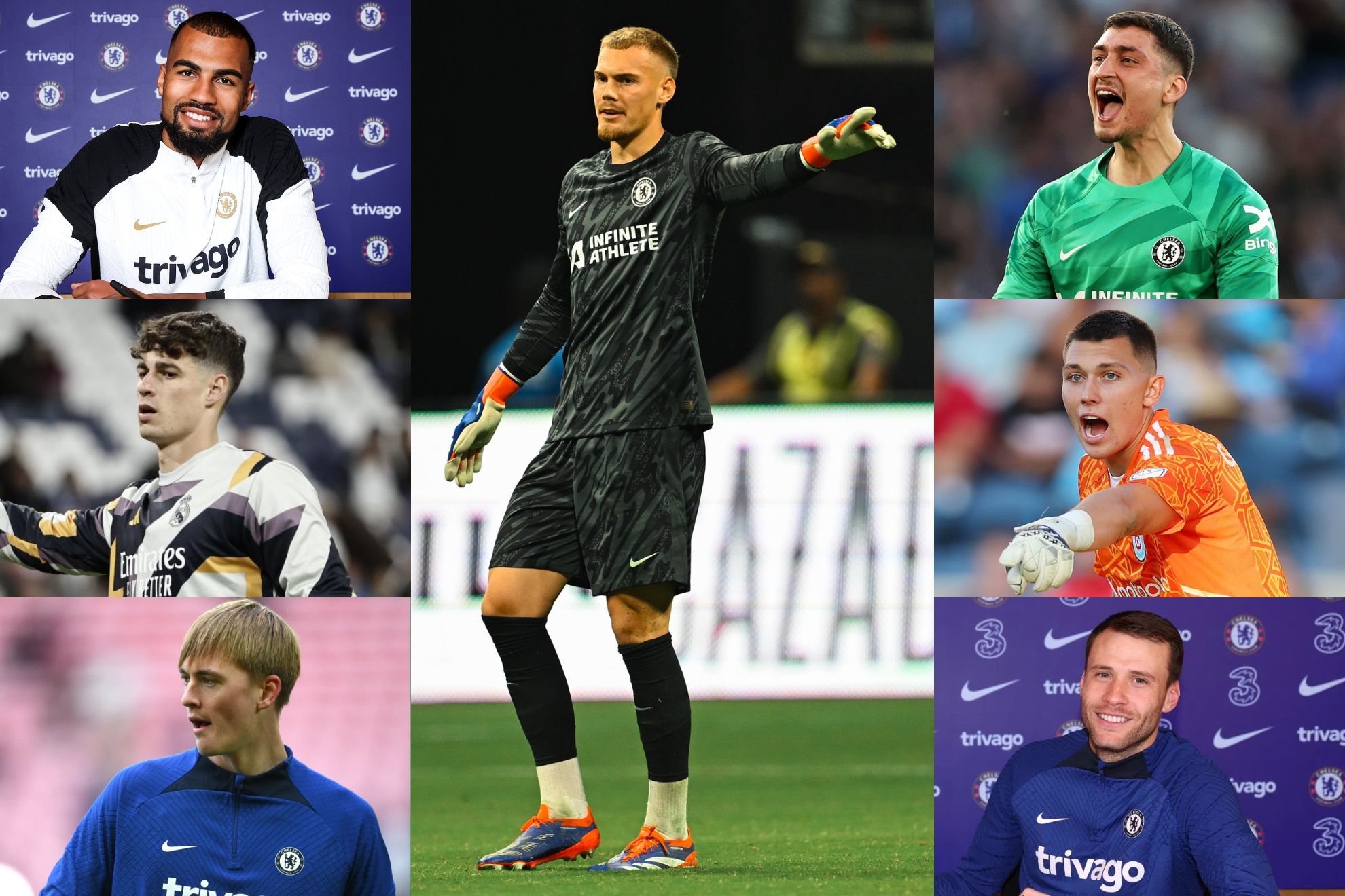 La portería infinita del Chelsea: siete guardametas en nómina, más 150 ...