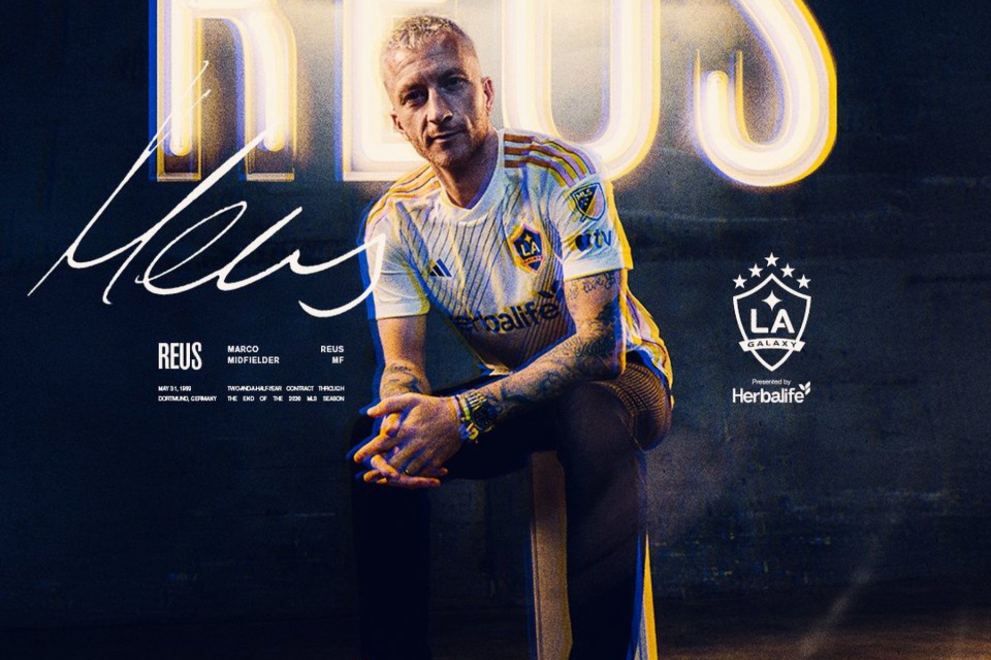 Marco Reus sigue los pasos de Beckham y ficha por LA Galaxy