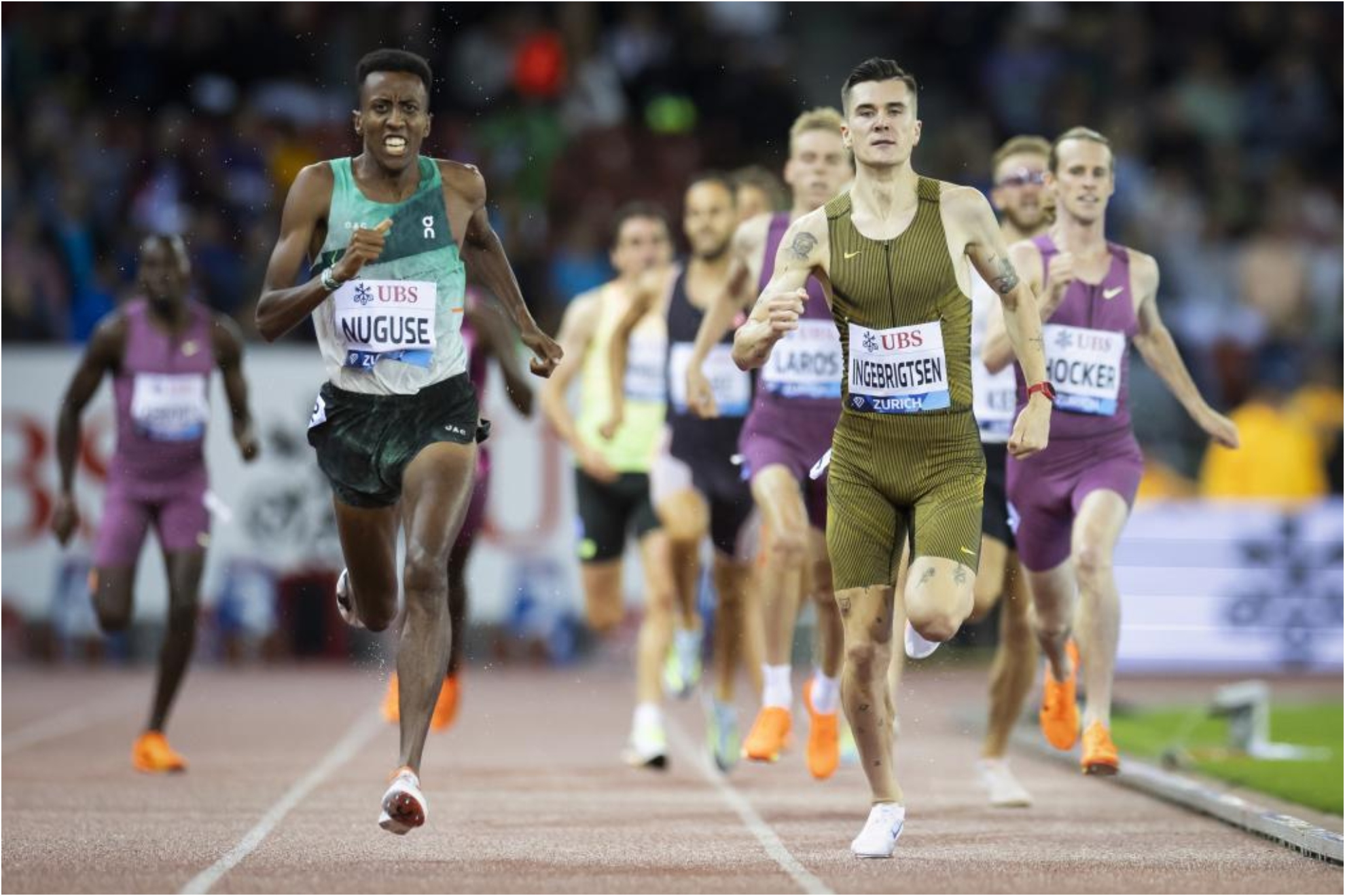 Nuguse bate a Ingebrigtsen en el 1.500... y el récord de El Guerrouj ...