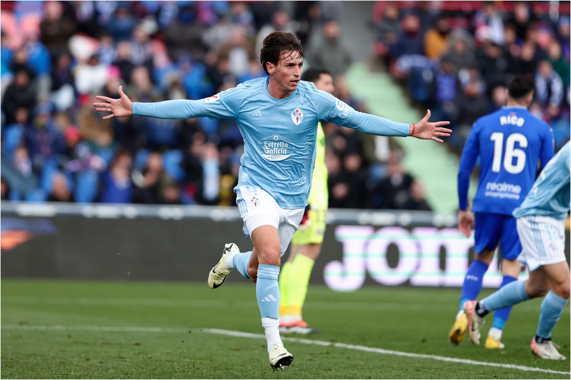 Tadeo Allende, décimo goleador céltico en LaLiga