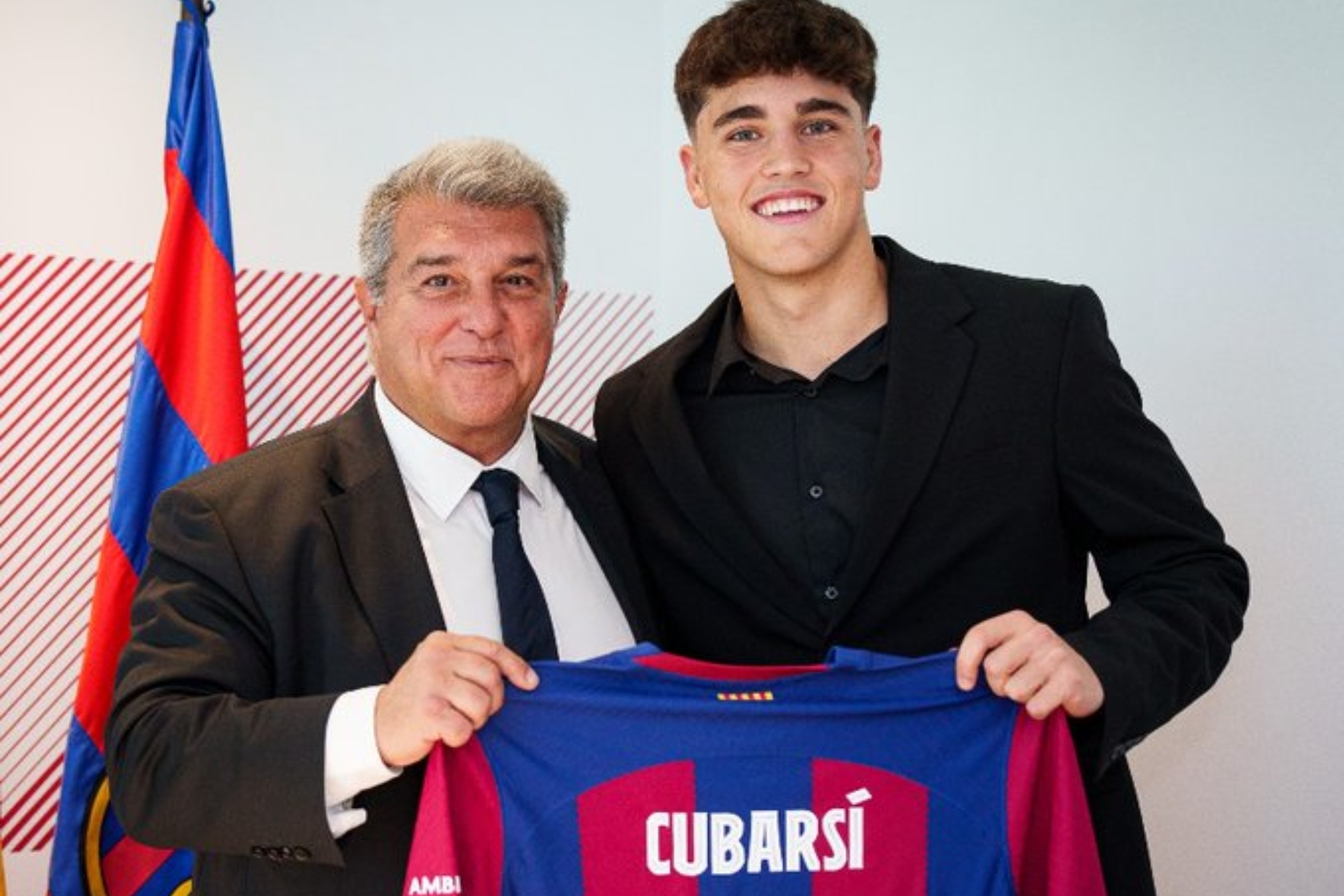 Pau Cubarsí, tras renovar: "Es mi sueño desde pequeño"