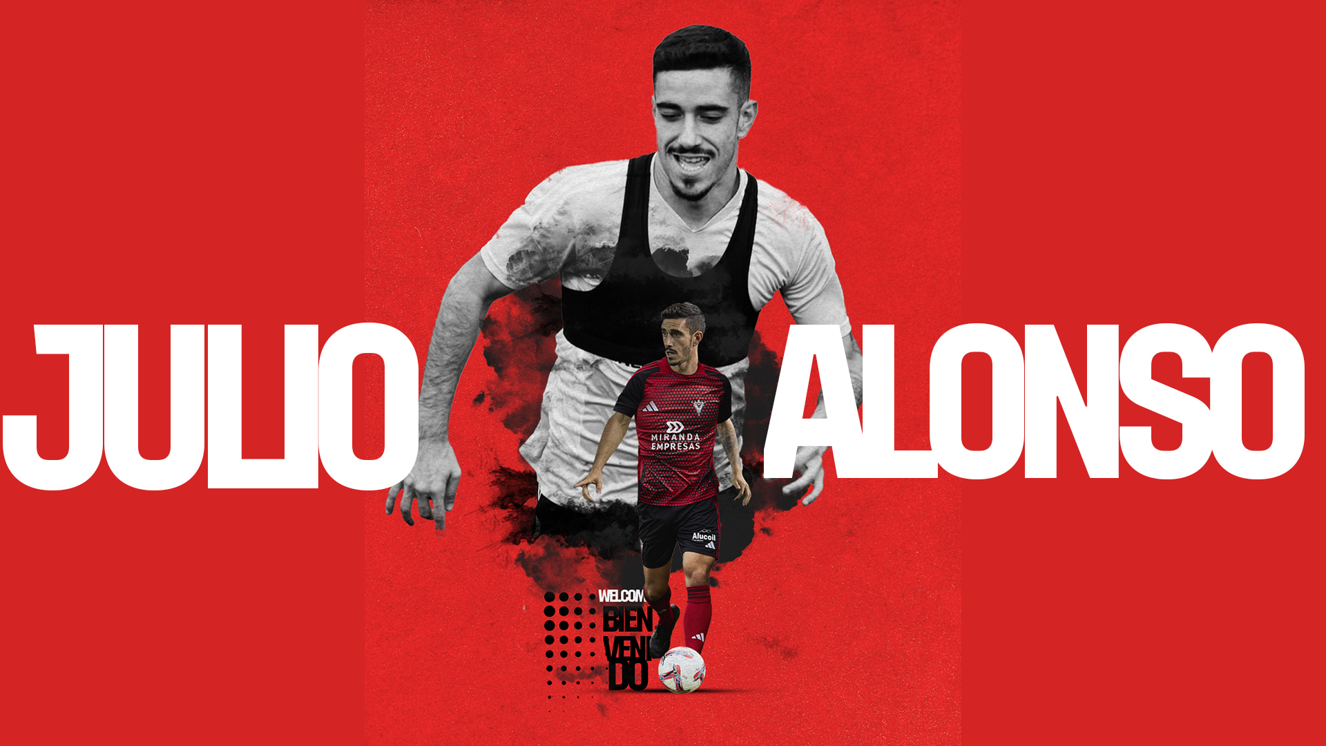 Julio Alonso refuerza la zaga del Mirandés