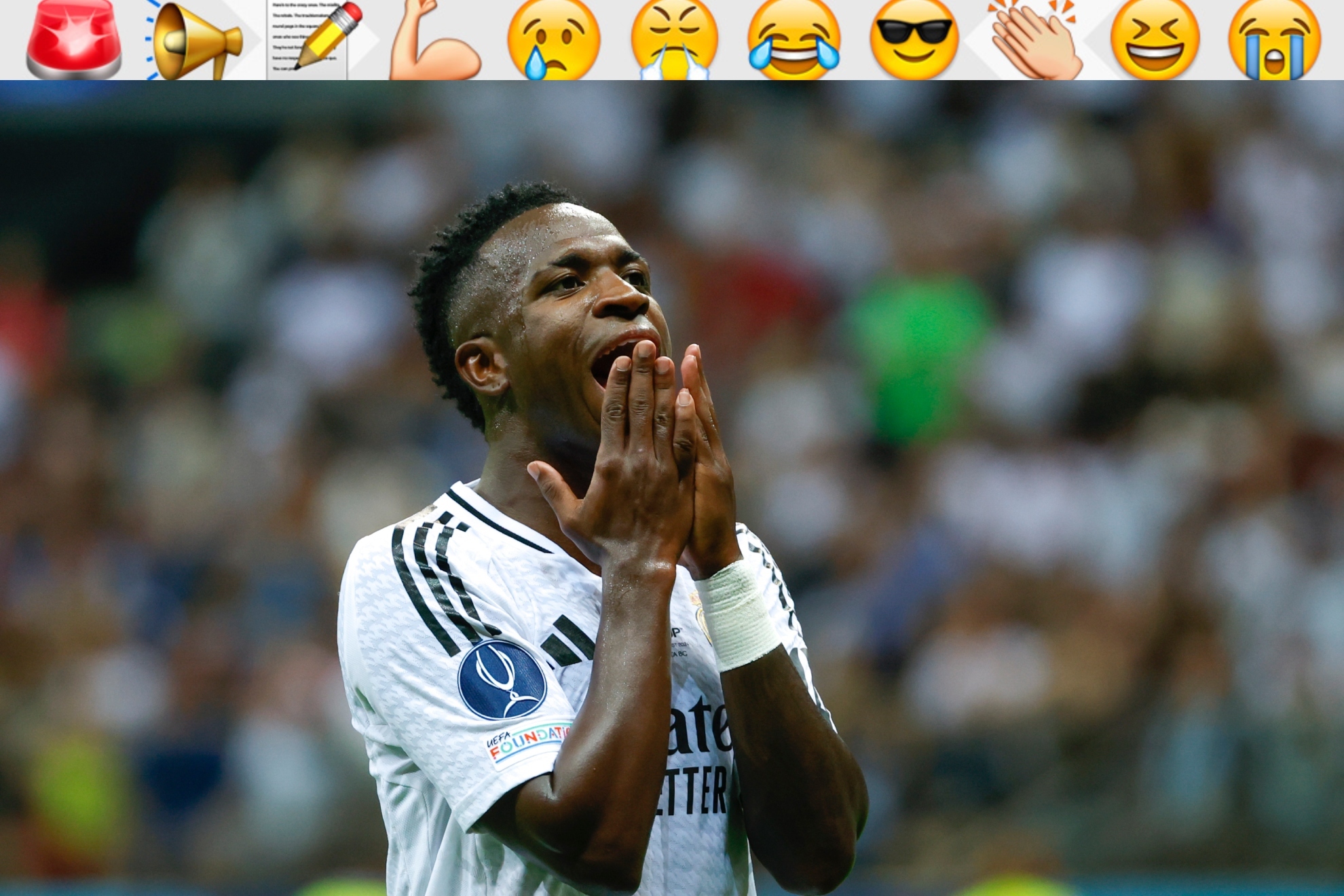 El 7 blanco es para grandes genios, y Vinicius lo es