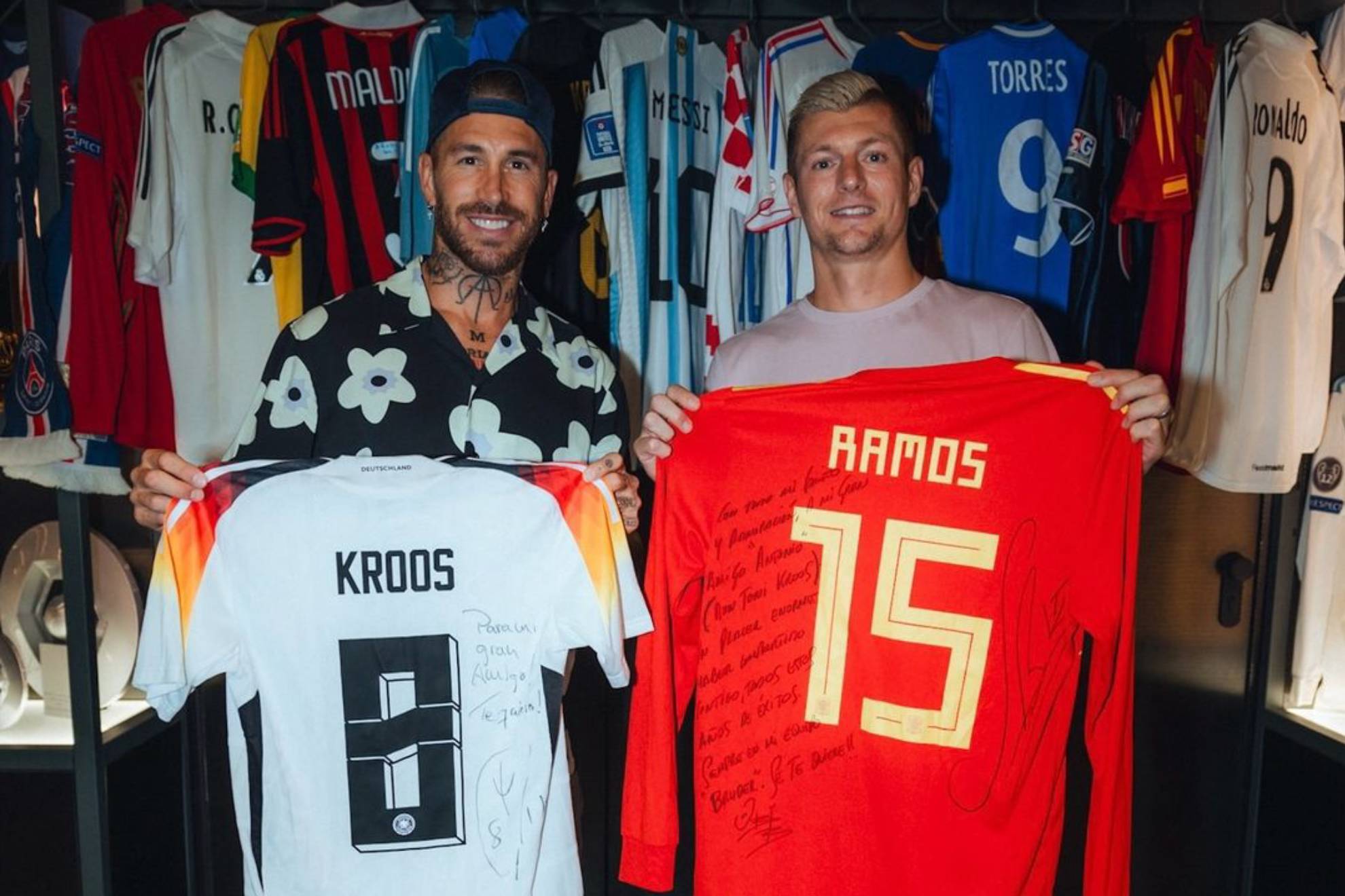 Kroos a Sergio Ramos: "Siéntete libre de usar estas botas en tu nueva ...