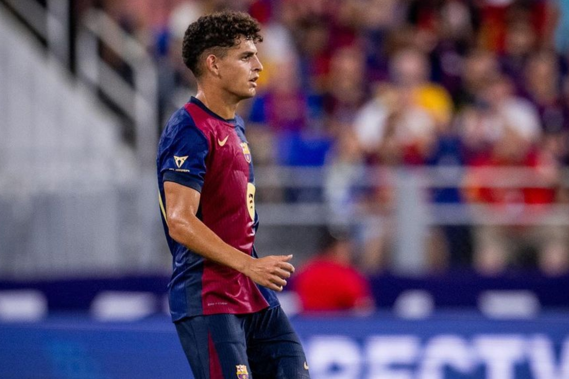 Sergi Domínguez debuta en el primer equipo