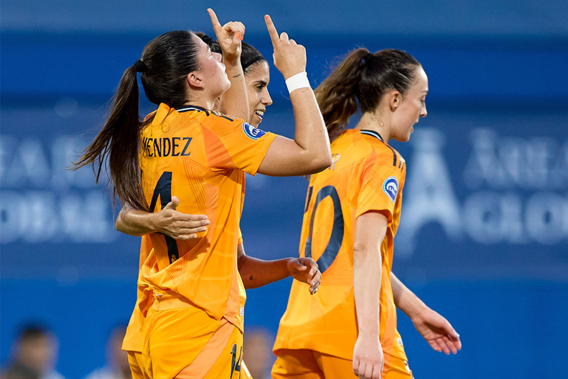 María Méndez estrena la cuenta goleadora de la Liga F 2024/25
