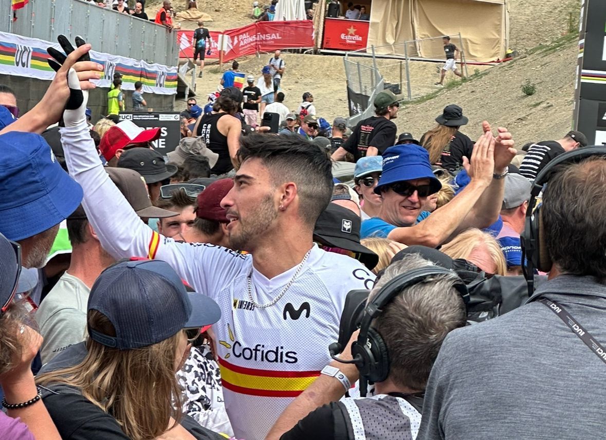 El francés Loris Vergier se proclama nuevo campeón del mundo de descenso en Andorra