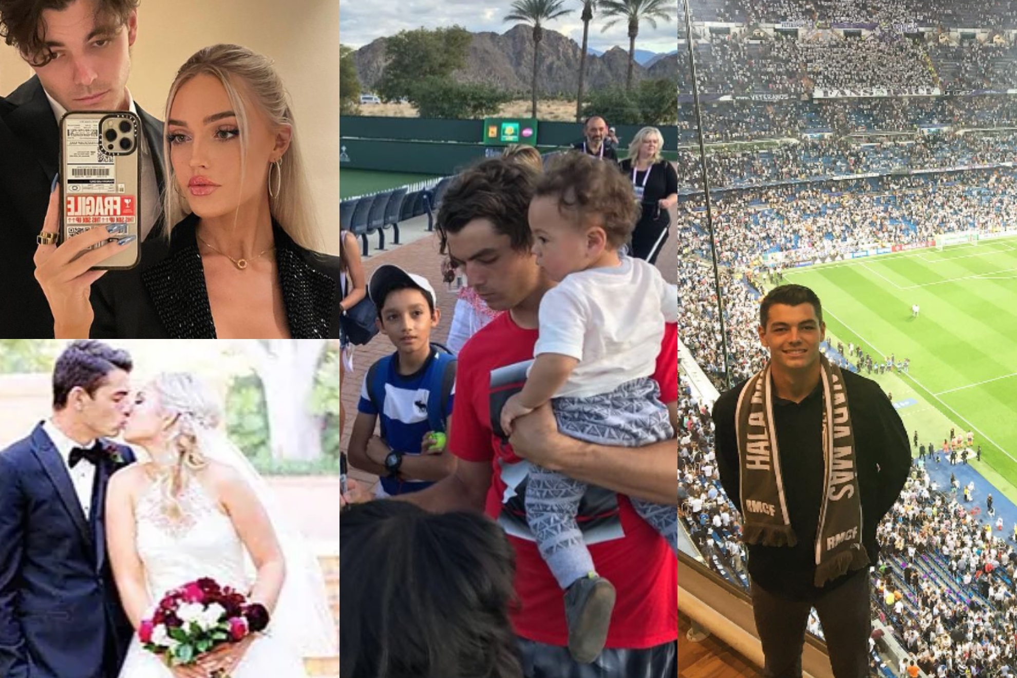 Taylor Fritz y una vida como una montaña rusa: boda a los 18 años ...