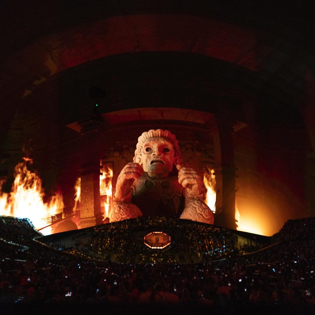 Parece irreal: las impresionantes imágenes de la Esfera en UFC 306