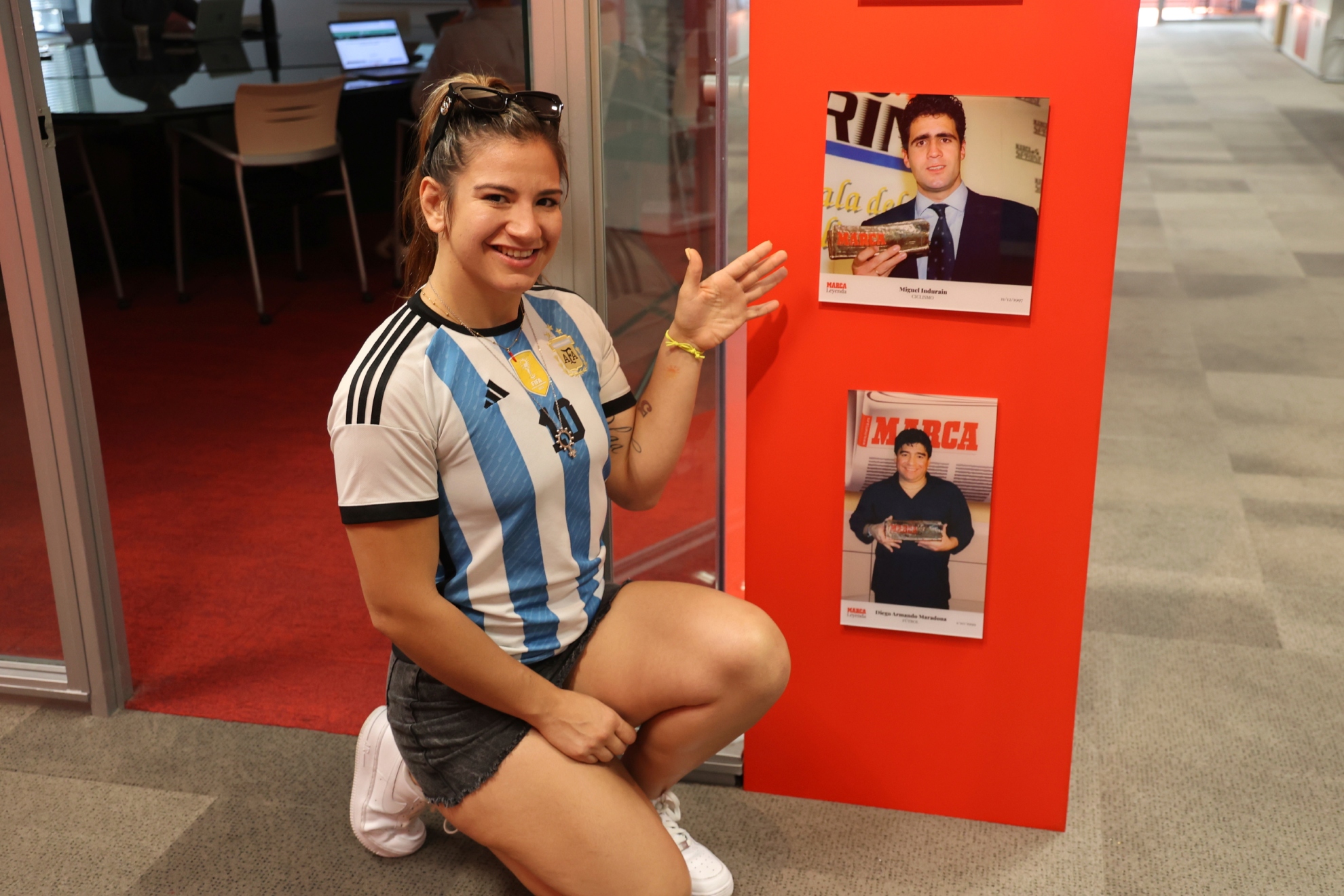 Ailín Pérez: "Me gustaría pelear en el Santiago Bernabéu"