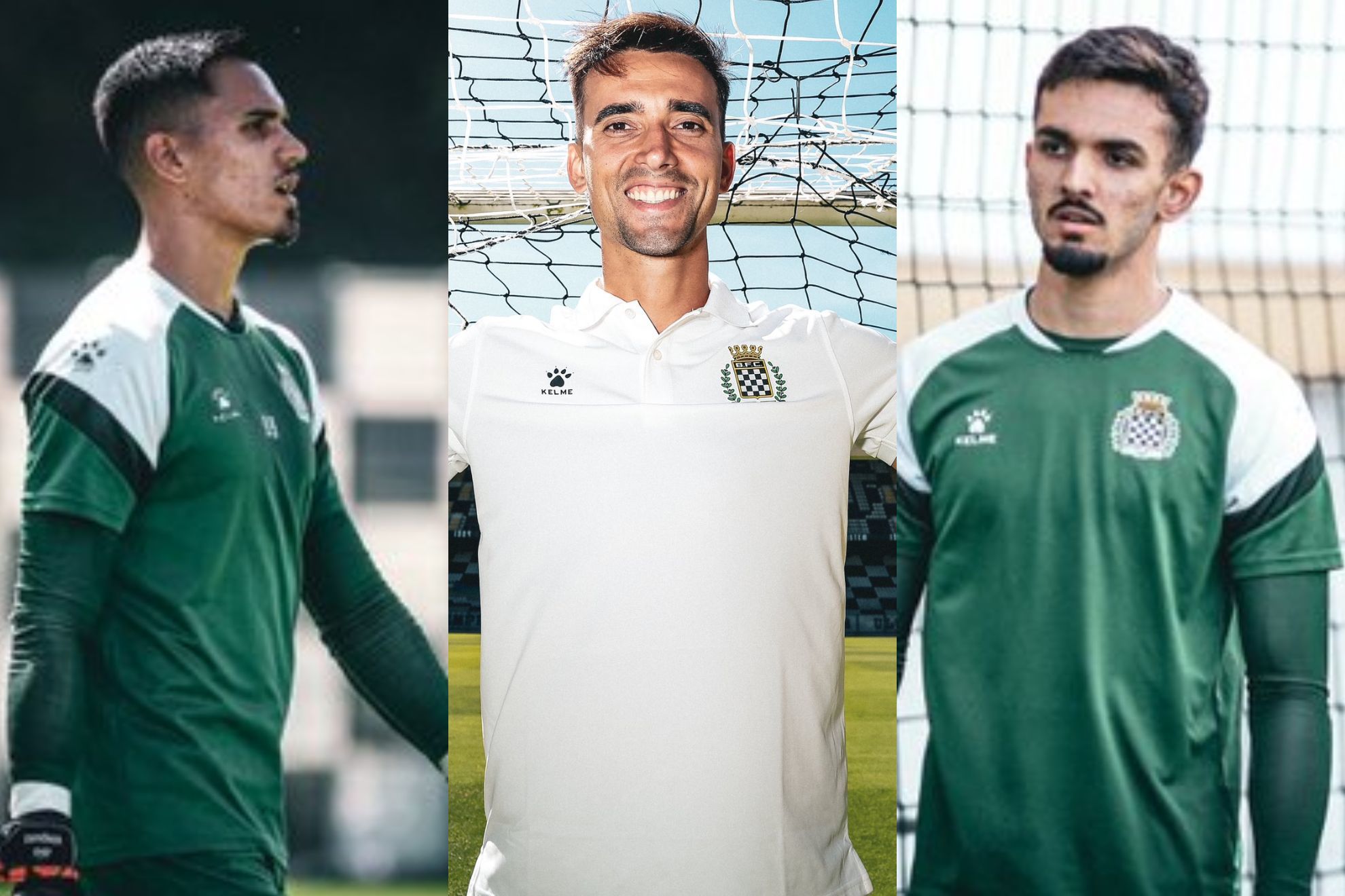 Surrealista situación en la portería del Boavista: dos cruzados rotos ...