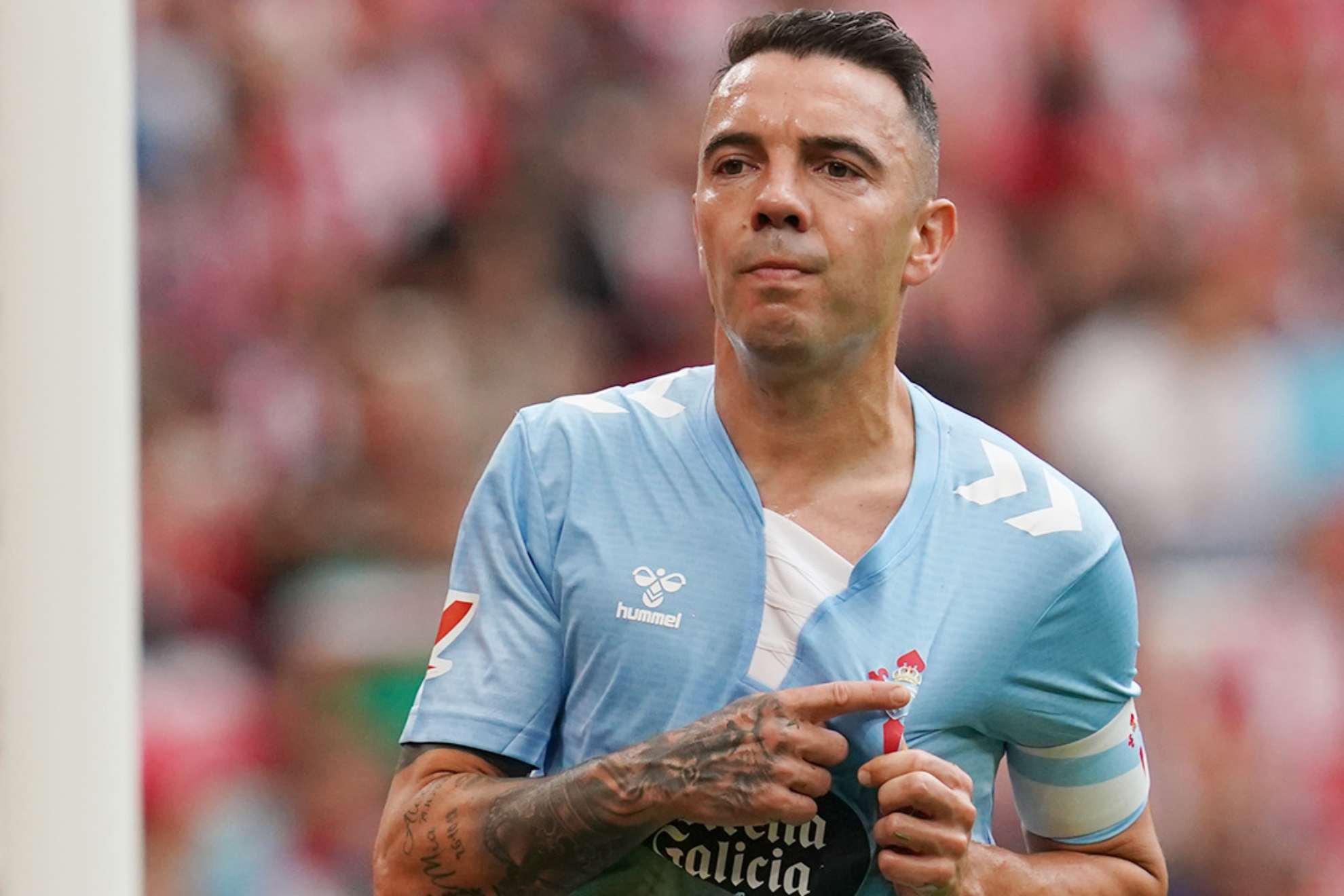 El fútbol español felicita a Iago Aspas por sus 500 partidos con el Celta