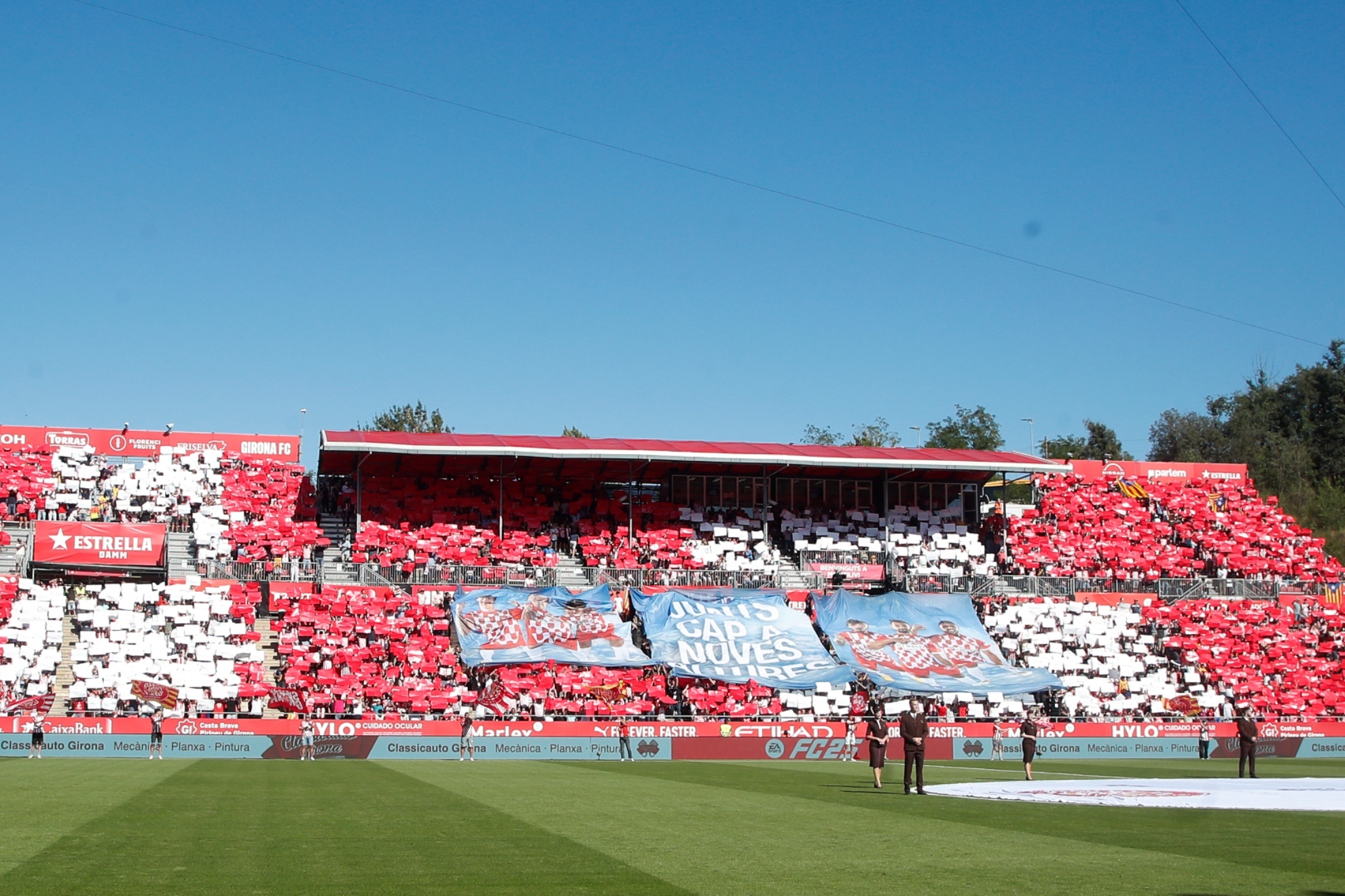 Girona se prepara con un dispositivo especial para el debut en ...