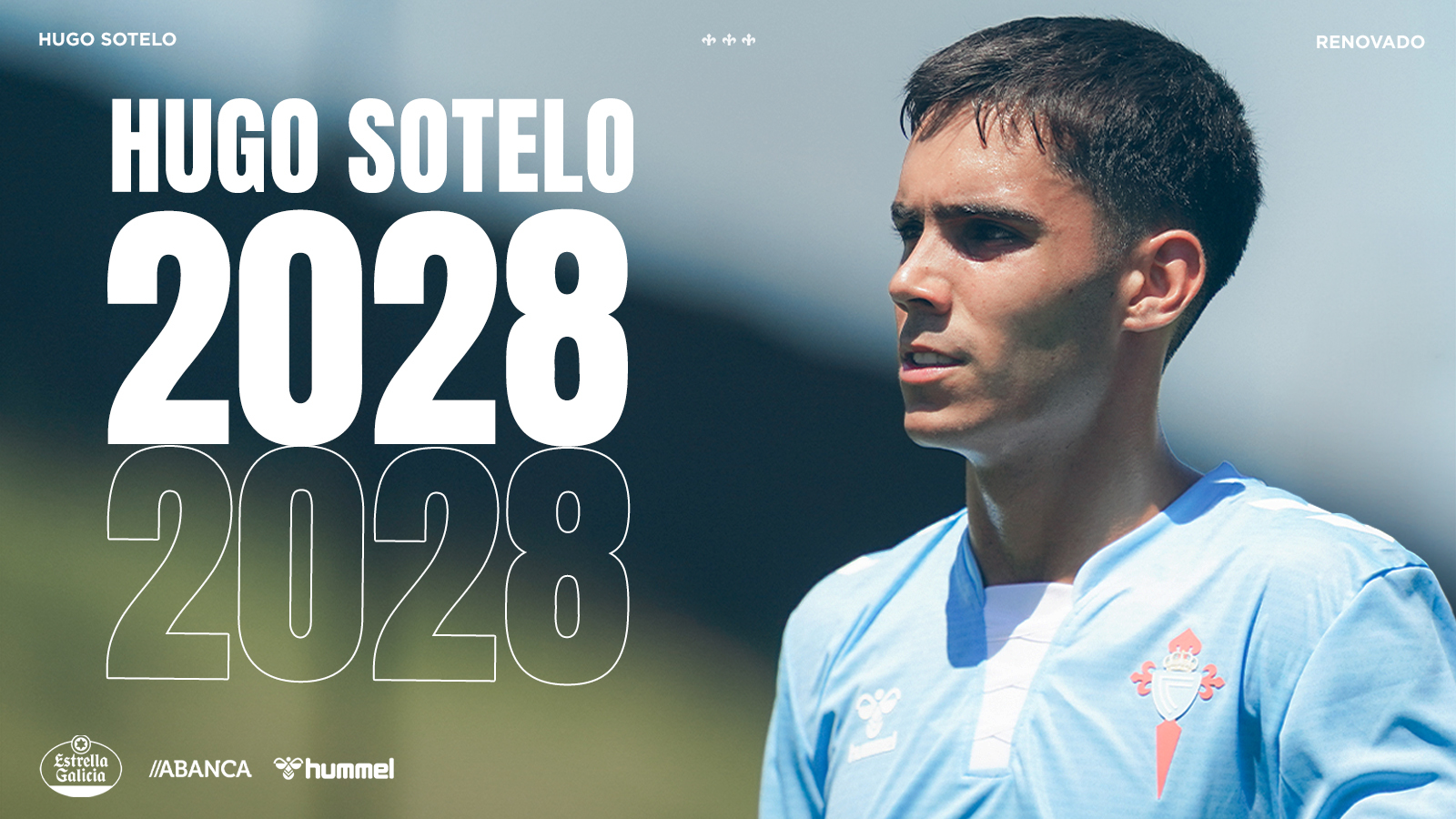 Hugo Sotelo amplía contrato hasta 2028