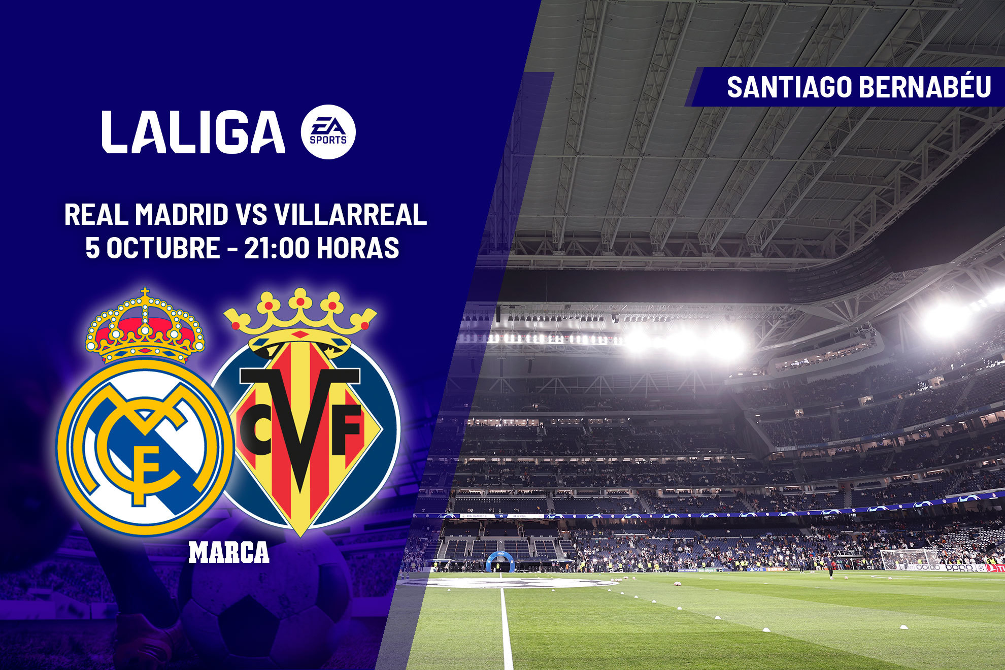 Real Madrid - Villarreal: a qué hora es, canal y dónde ver el partido de la jornada 9 de LaLiga ...