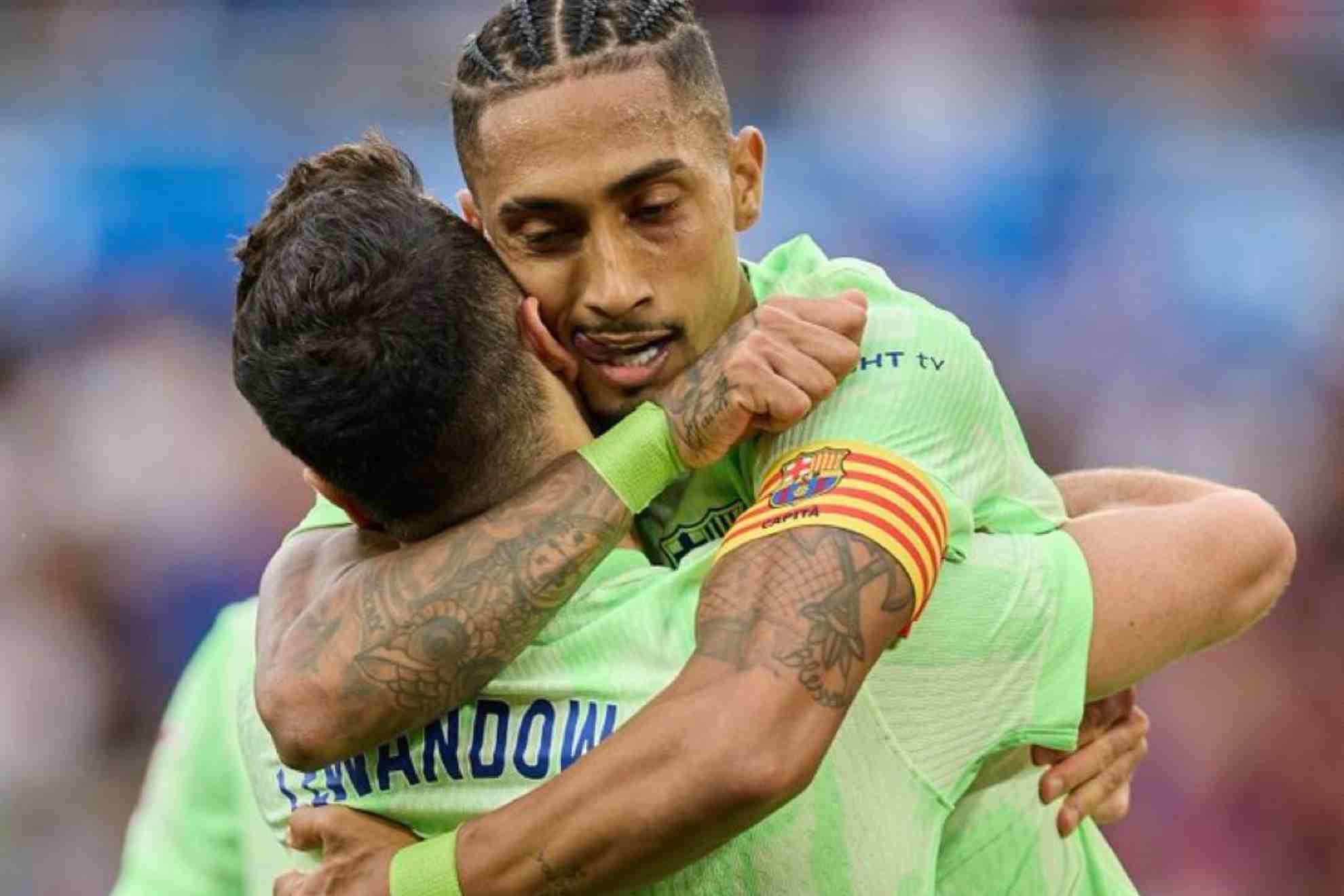 Raphinha - Lewandowski: conexión de campeonato