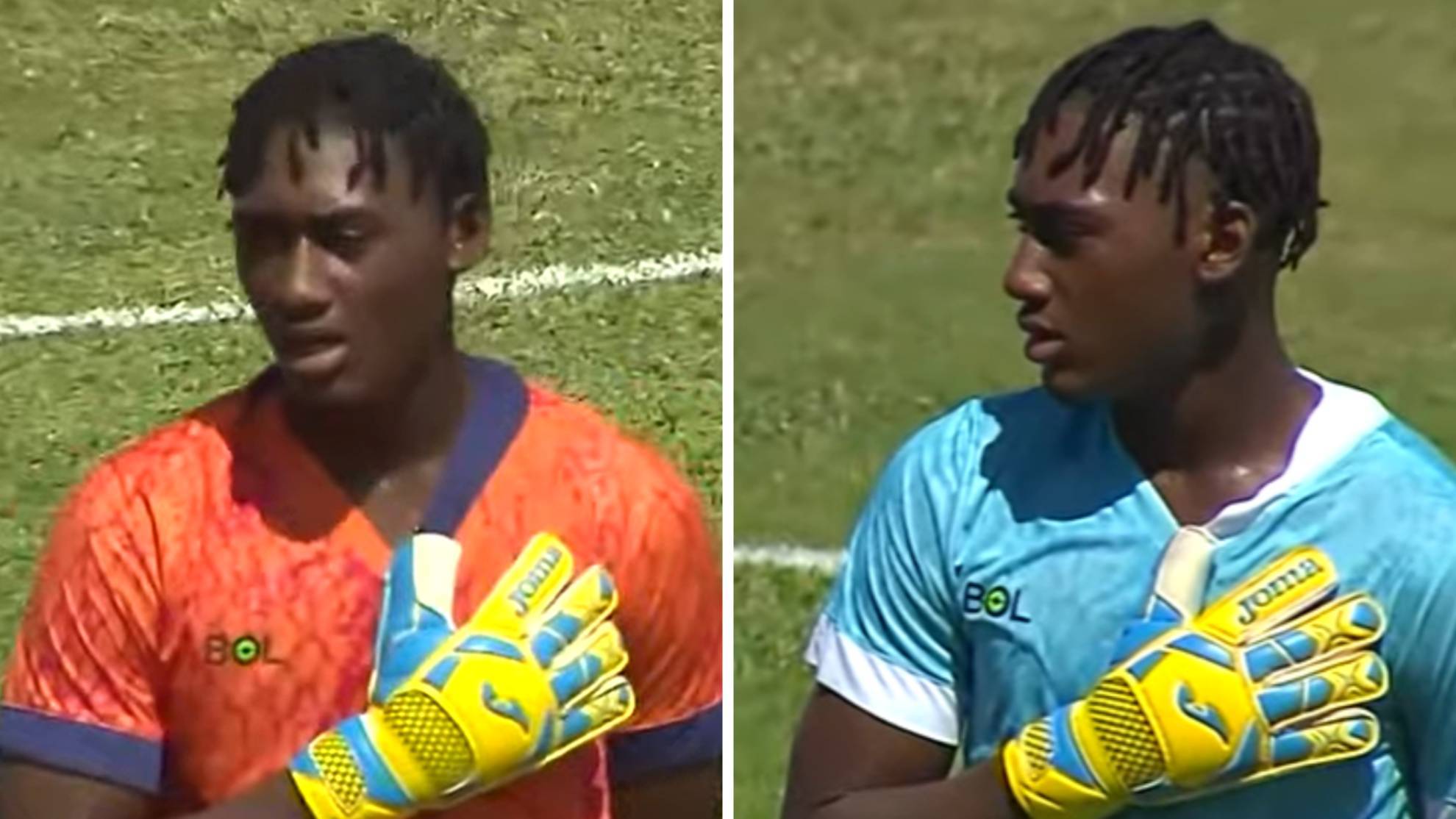 Samuel Harvey, el portero que ya es internacional absoluto... ¡con 14 años!